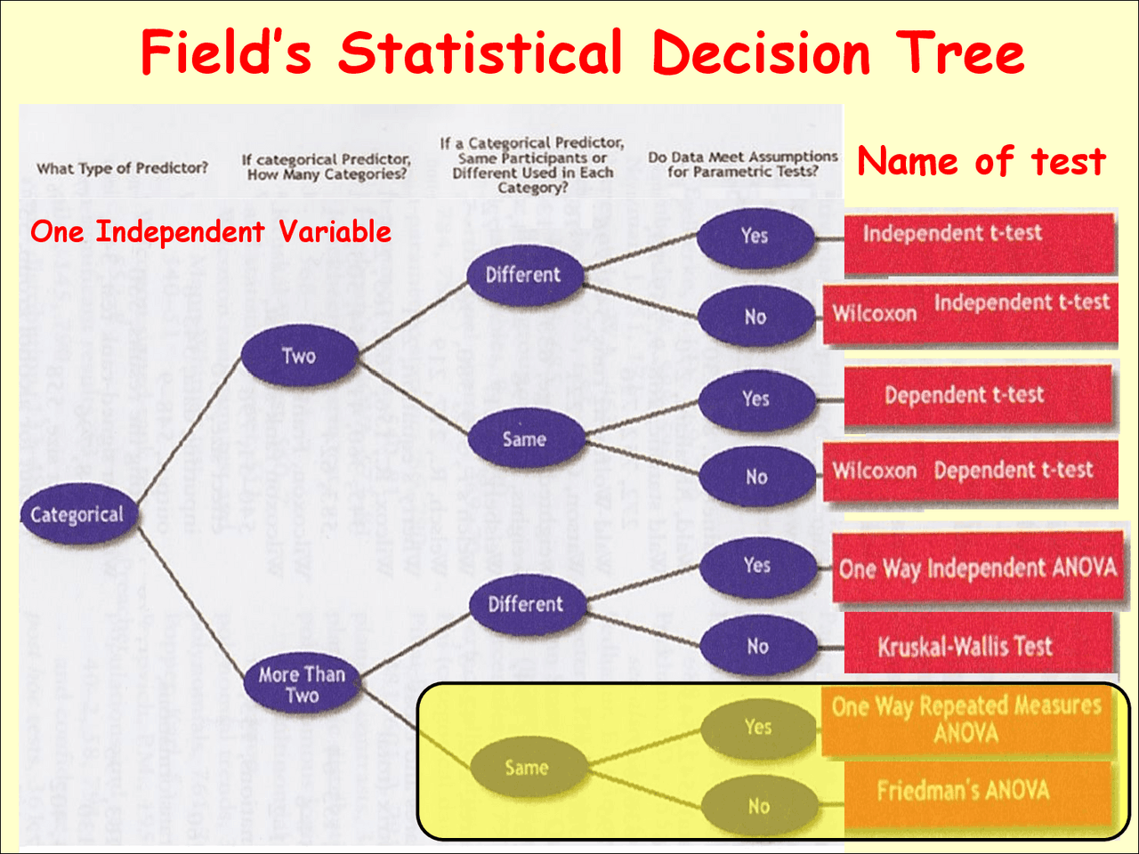 Fields Statistical Decision Tree Summaries Statistics For