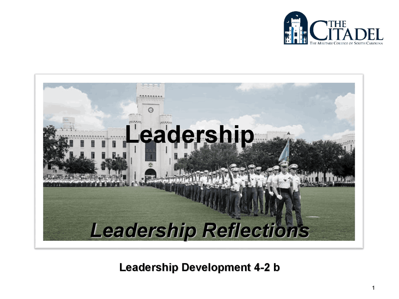 Leadership | Study notes Art | Docsity