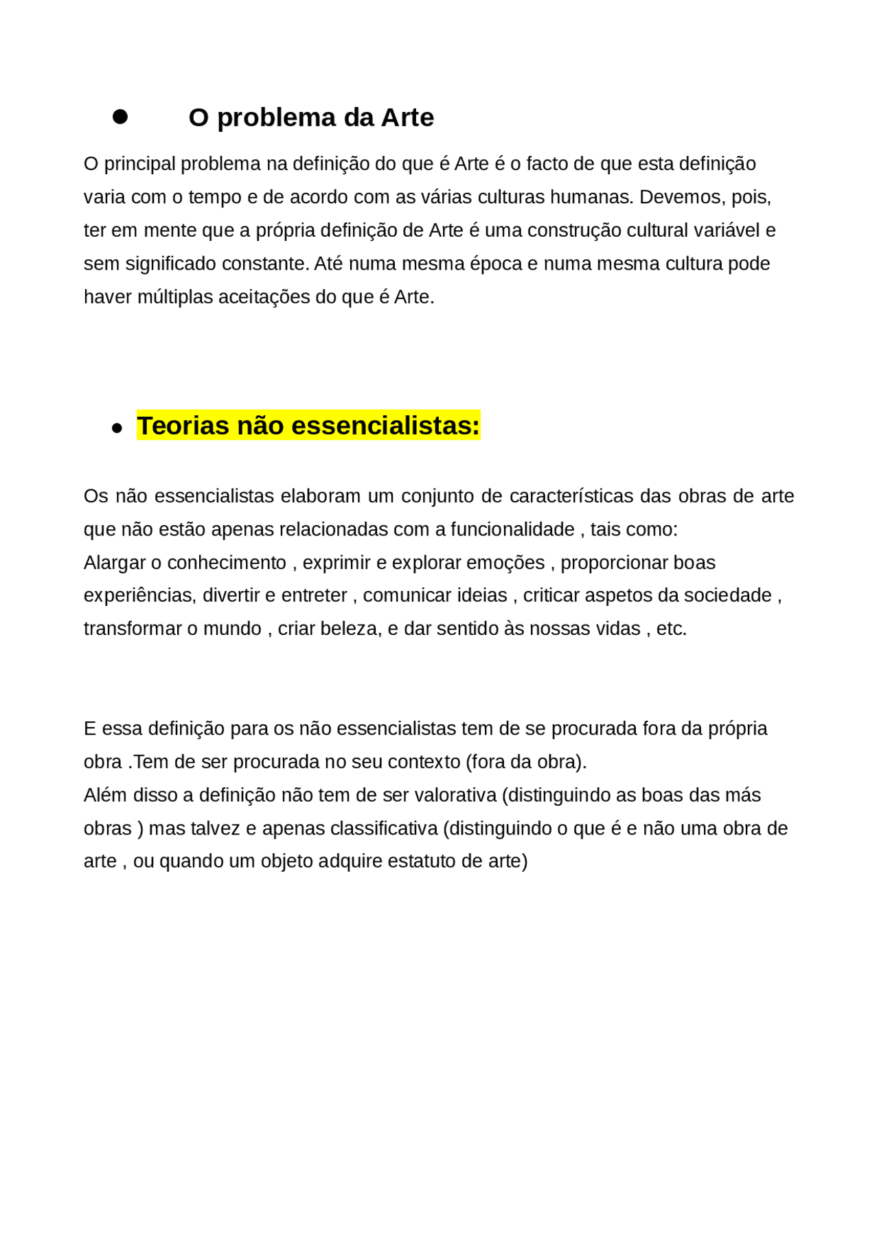 Filosofia Da Arte Resumo - FDPLEARN