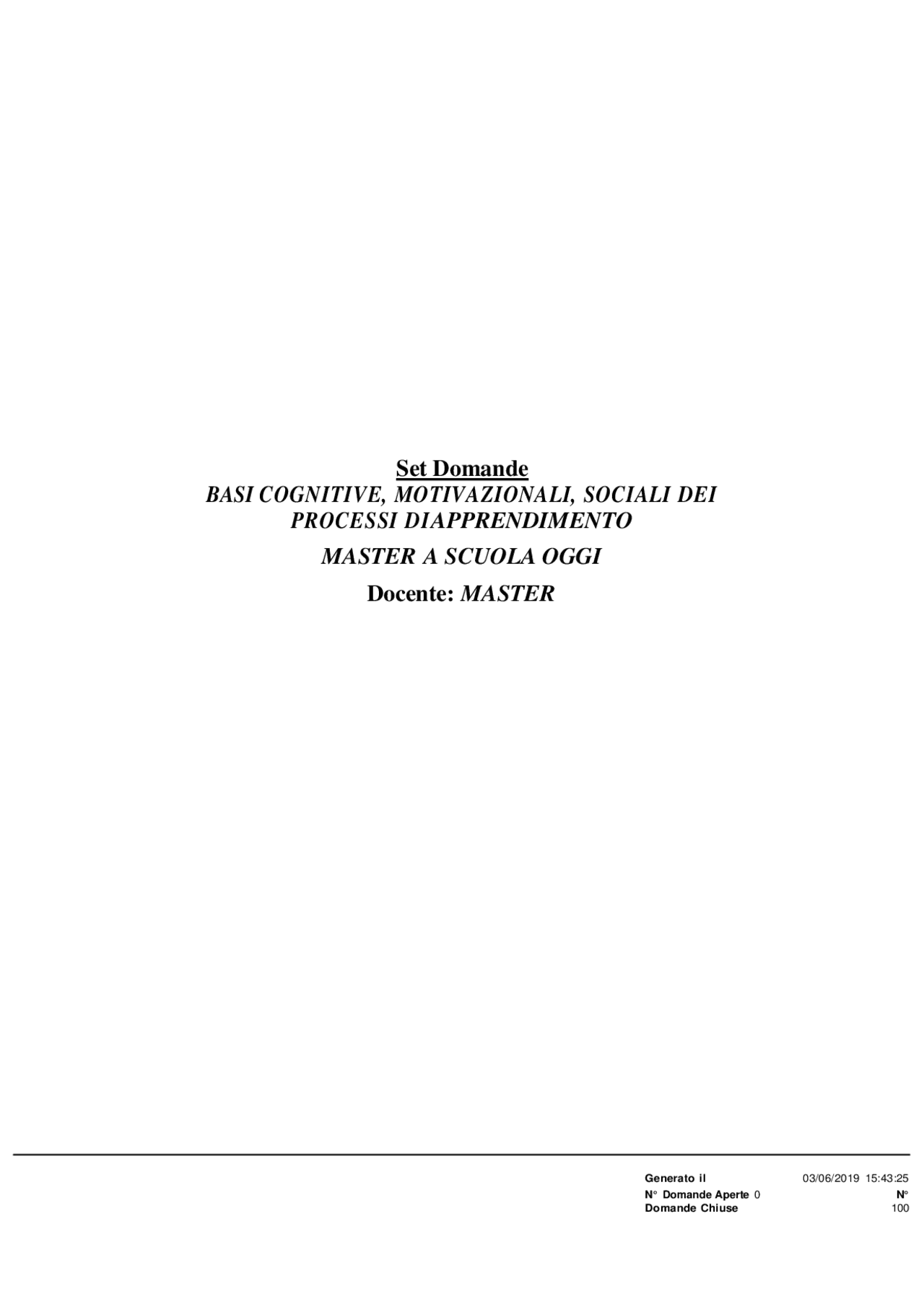 Basi Cognitive Motivazionali Sociali Dei Processi Di Apprendimento