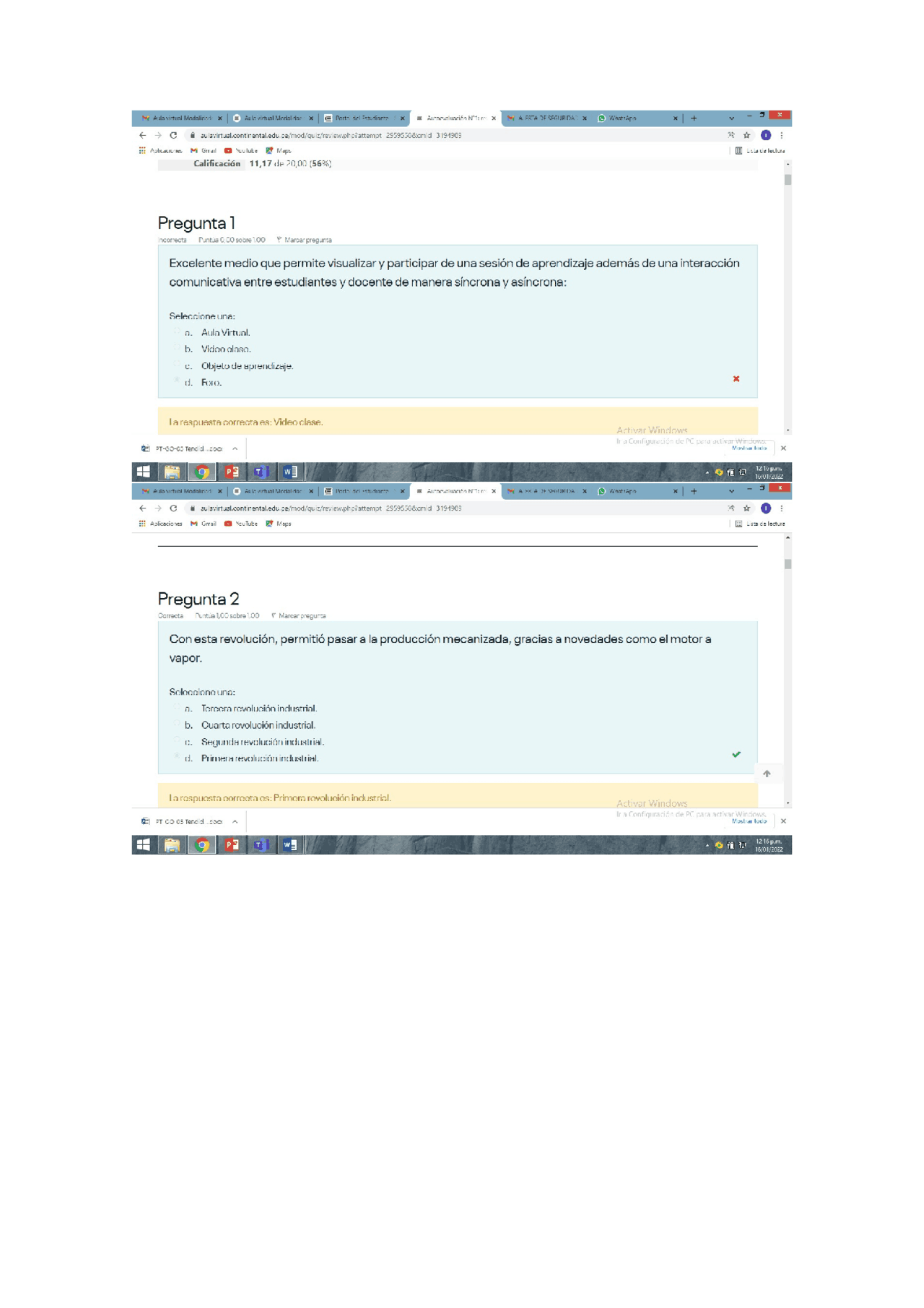 Evaluación Virtual Autoevaluacion Exámenes Selectividad De
