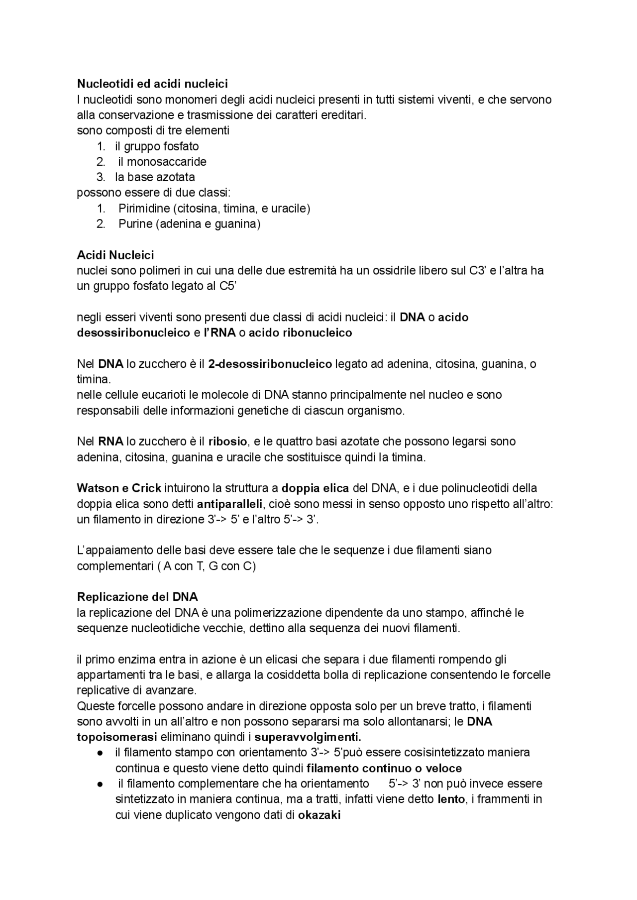 Tecniche Di Ingegneria Genetica Appunti Di Biologia Docsity