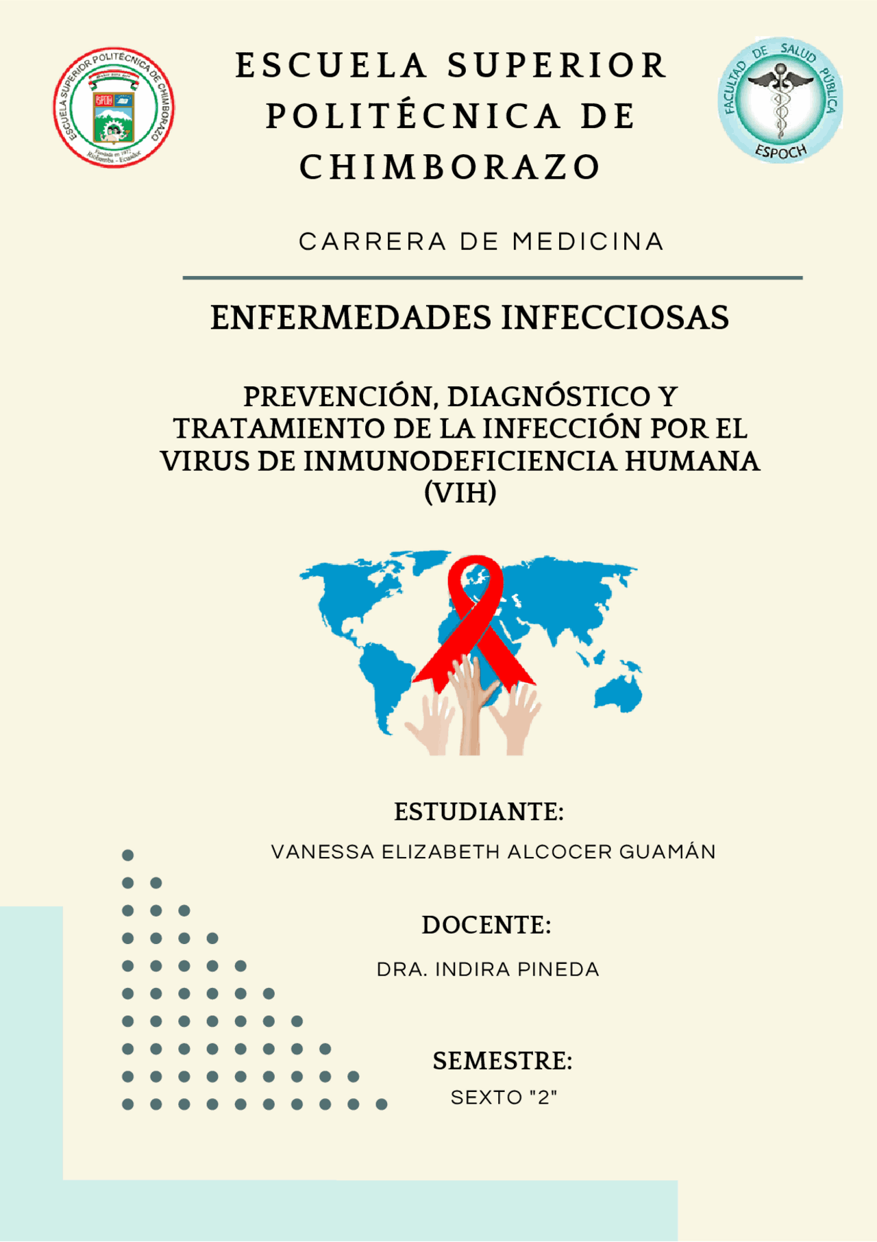 Protocolo Sobre Vih Apuntes De Biología Docsity