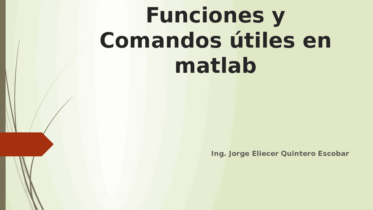 Matlab Utilidad Programación Esquemas Y Mapas Conceptuales De