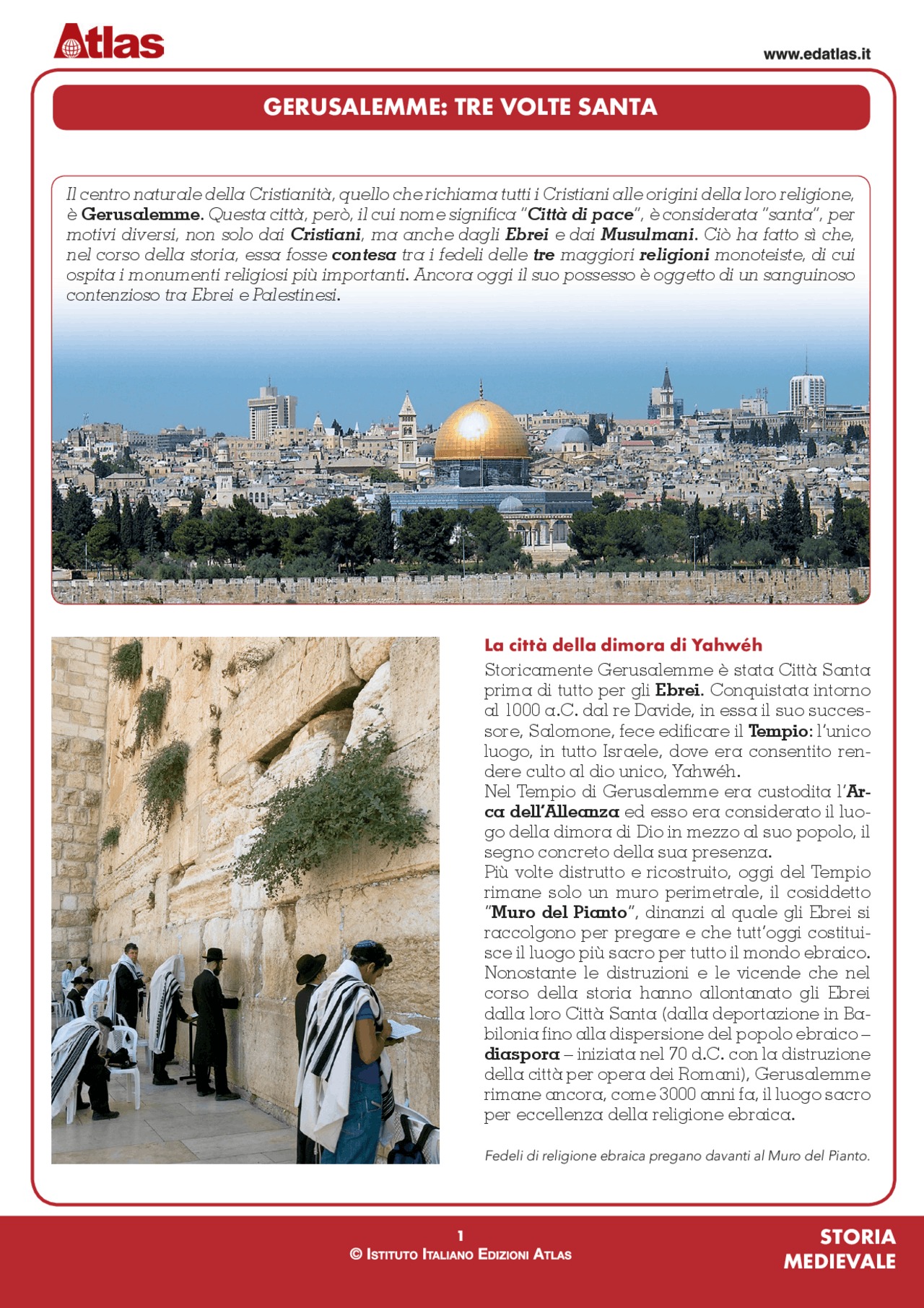 Storia Di Gelusalemme Schemes And Mind Maps Art Docsity
