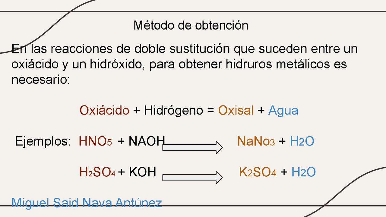 Método de obtención 182 | Diapositivas de Química | Docsity