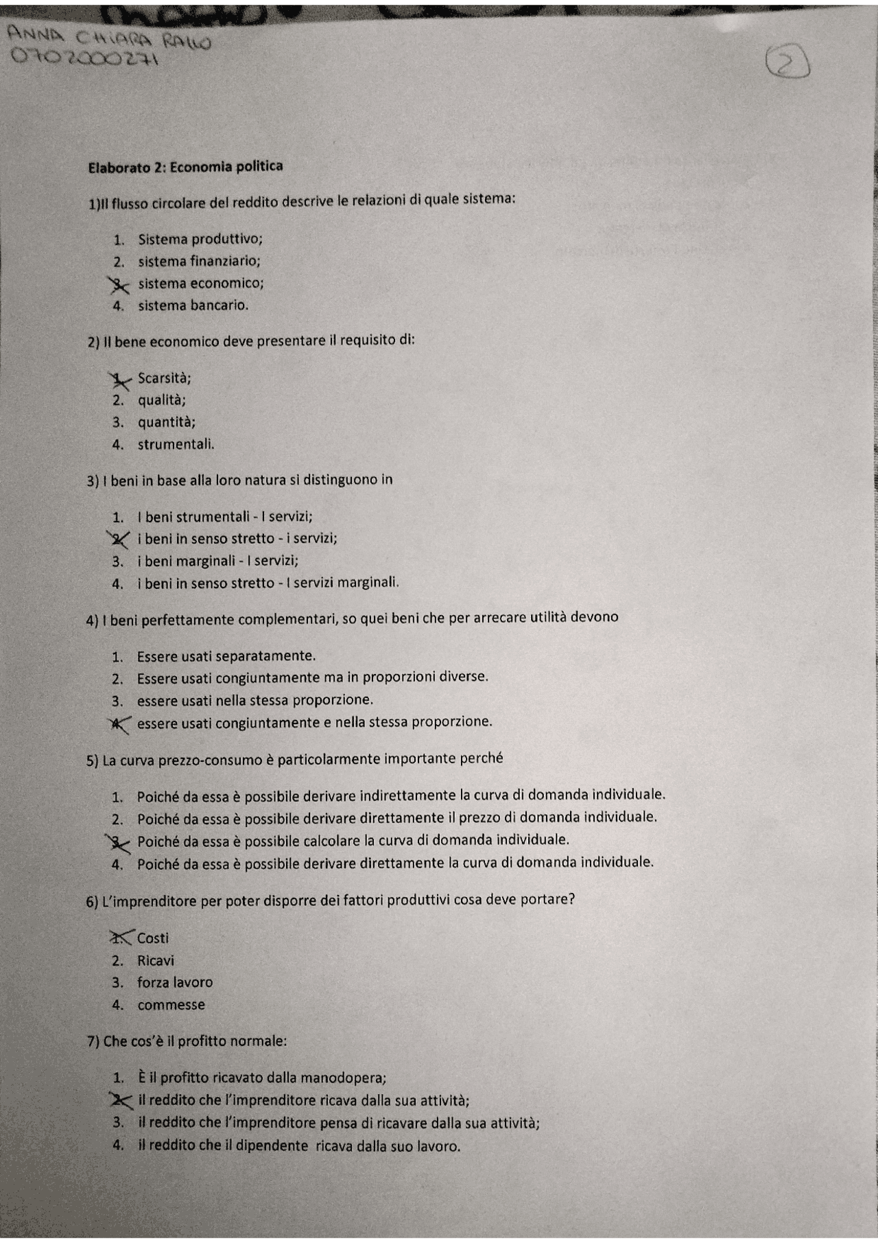 Elaborato 2 Di Estimo Esercizi Di Estimo Docsity