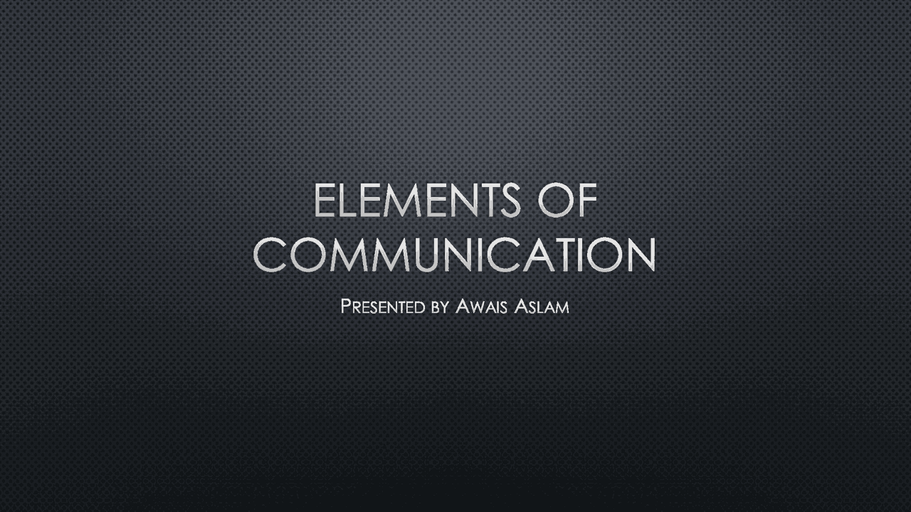 Communication Skills and its mechanism | Slides Communication and ...
