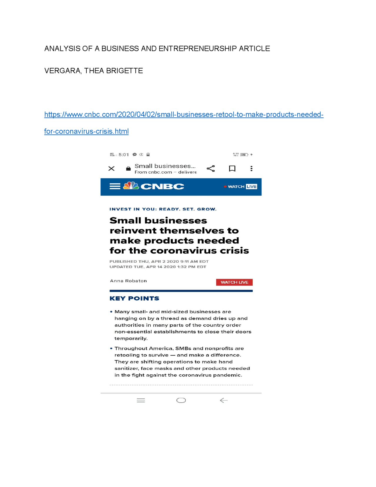 Exercises on Entrepreneurship | Exercises Economics | Docsity