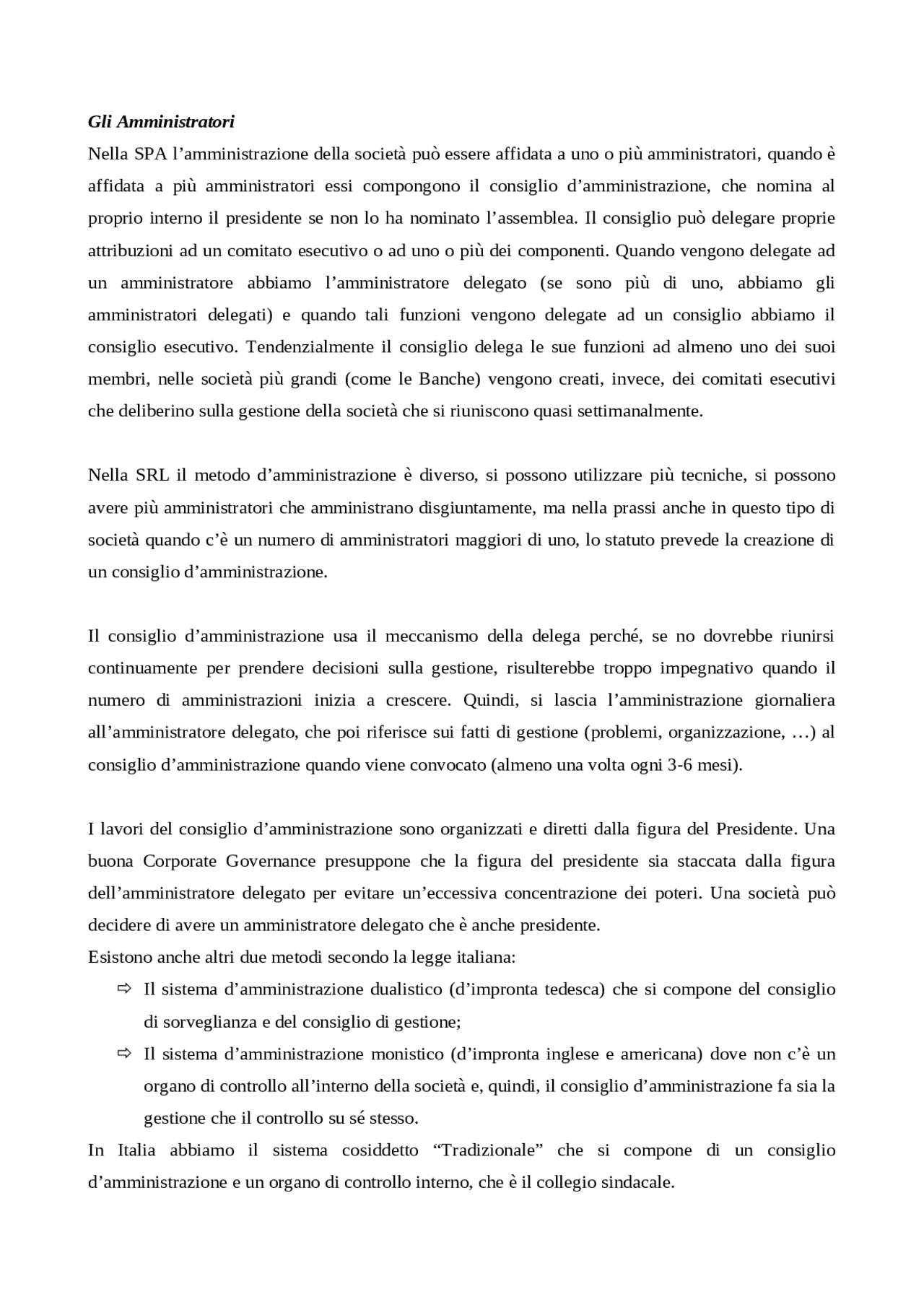 Diritto Commerciale Parte 4 Appunti Di Diritto Commerciale Docsity
