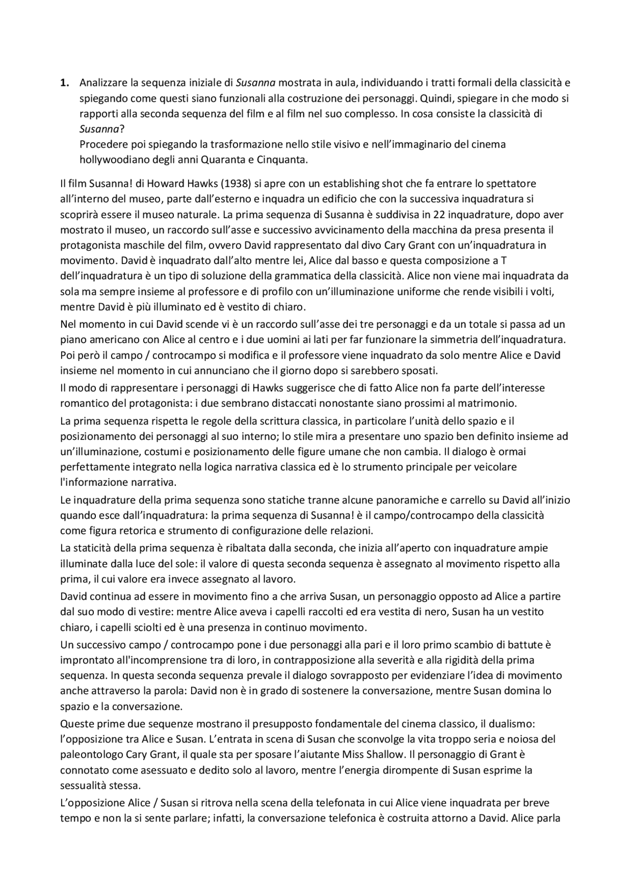 Risposte Esame E Riassunti Appunti Libro Dal Classico Al Postmoderno
