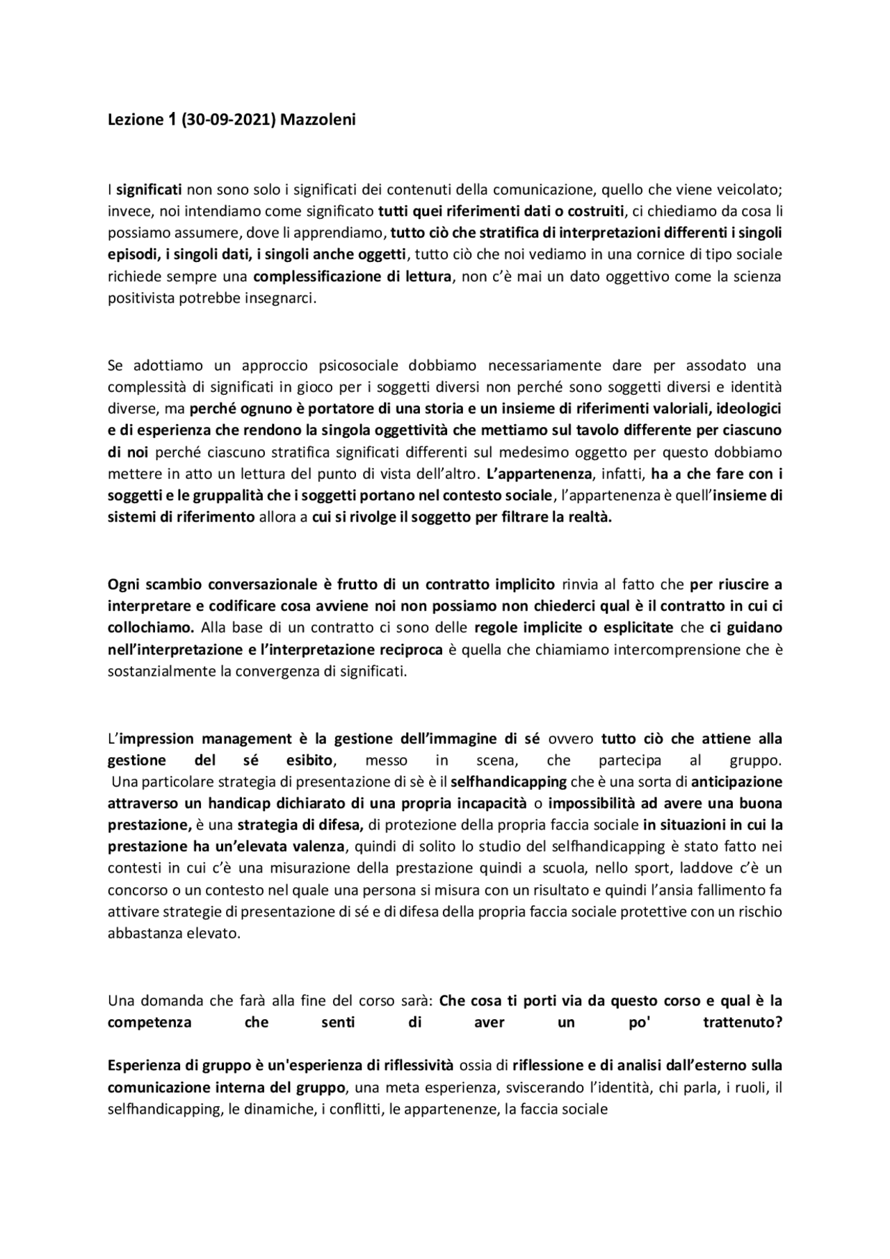 Cimo Sbobine Lezioni Intero Anno Slidepsi Sociale Com Gruppi E Org