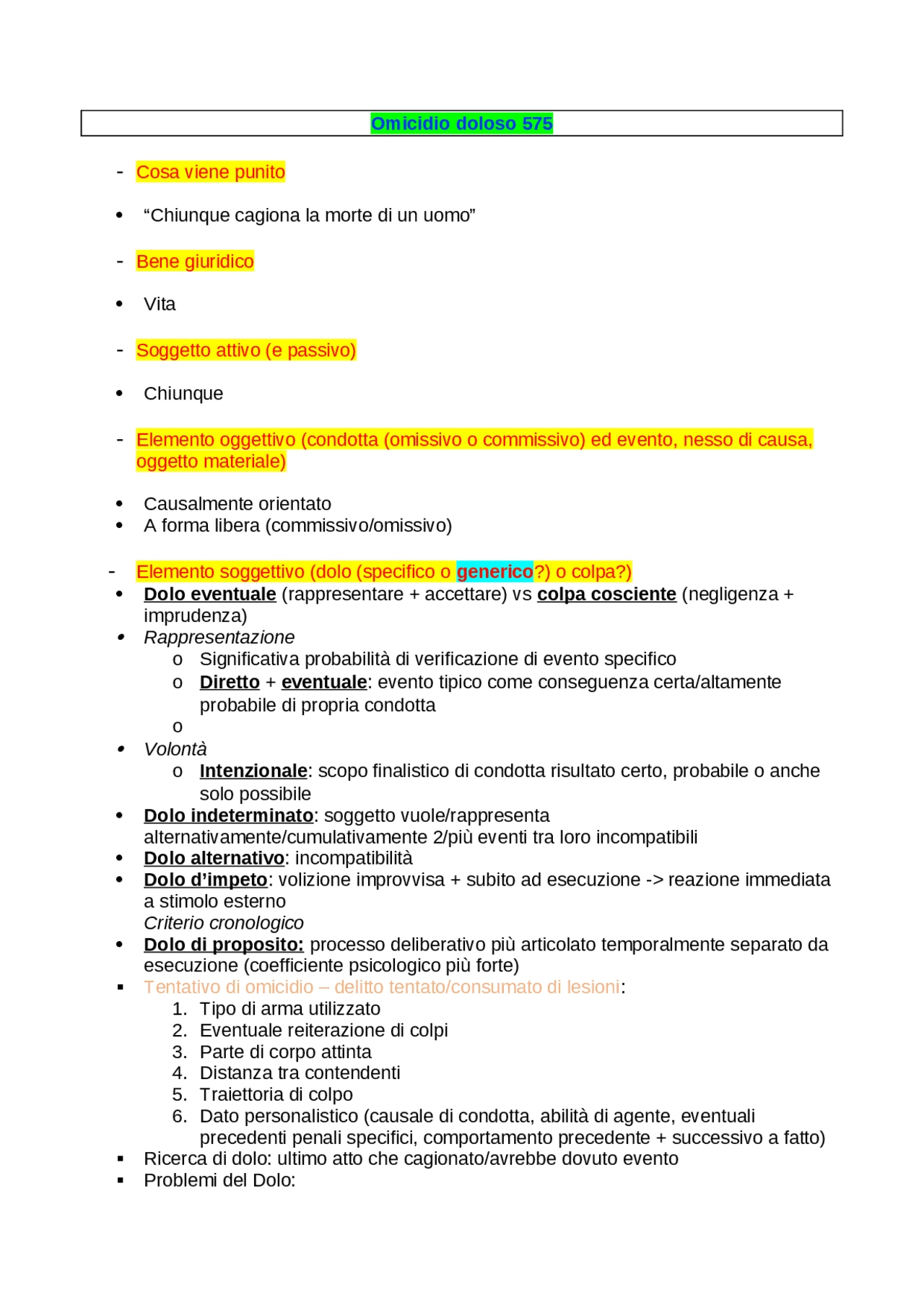 Riassunti Libro Di Parte Speciale Schemi E Mappe Concettuali Di