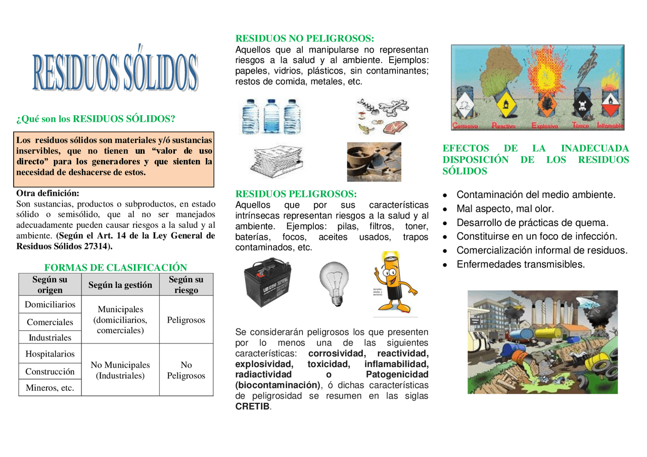 Gestión De Residuos Sólidos Apuntes De Gestión Ambiental Docsity