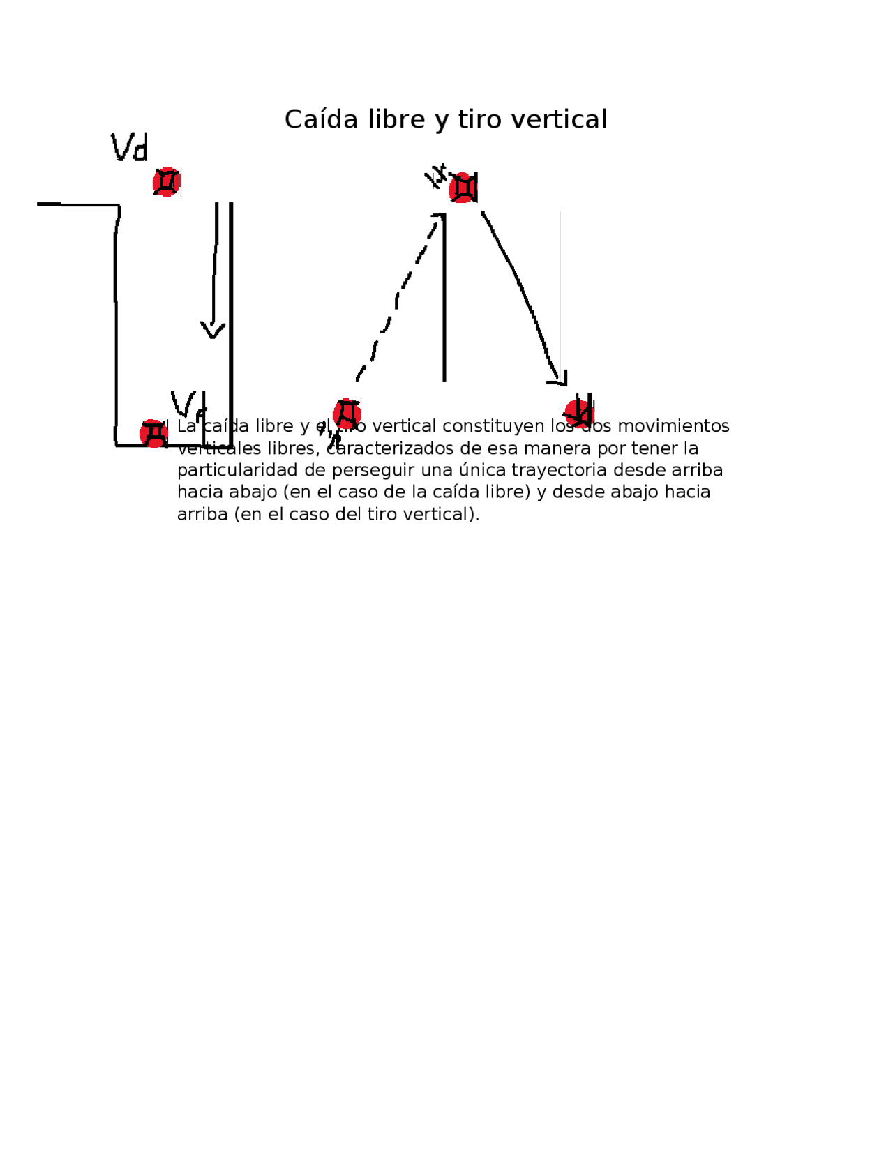 Caida libre y tiro vertical | Guías, Proyectos, Investigaciones de Física | Docsity