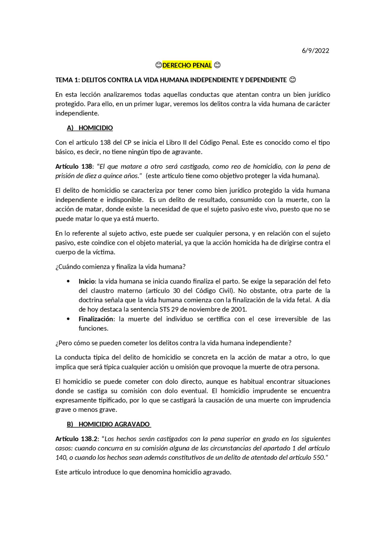 Apuntes De Clase De La Asignatura De Derecho Internacional Resúmenes