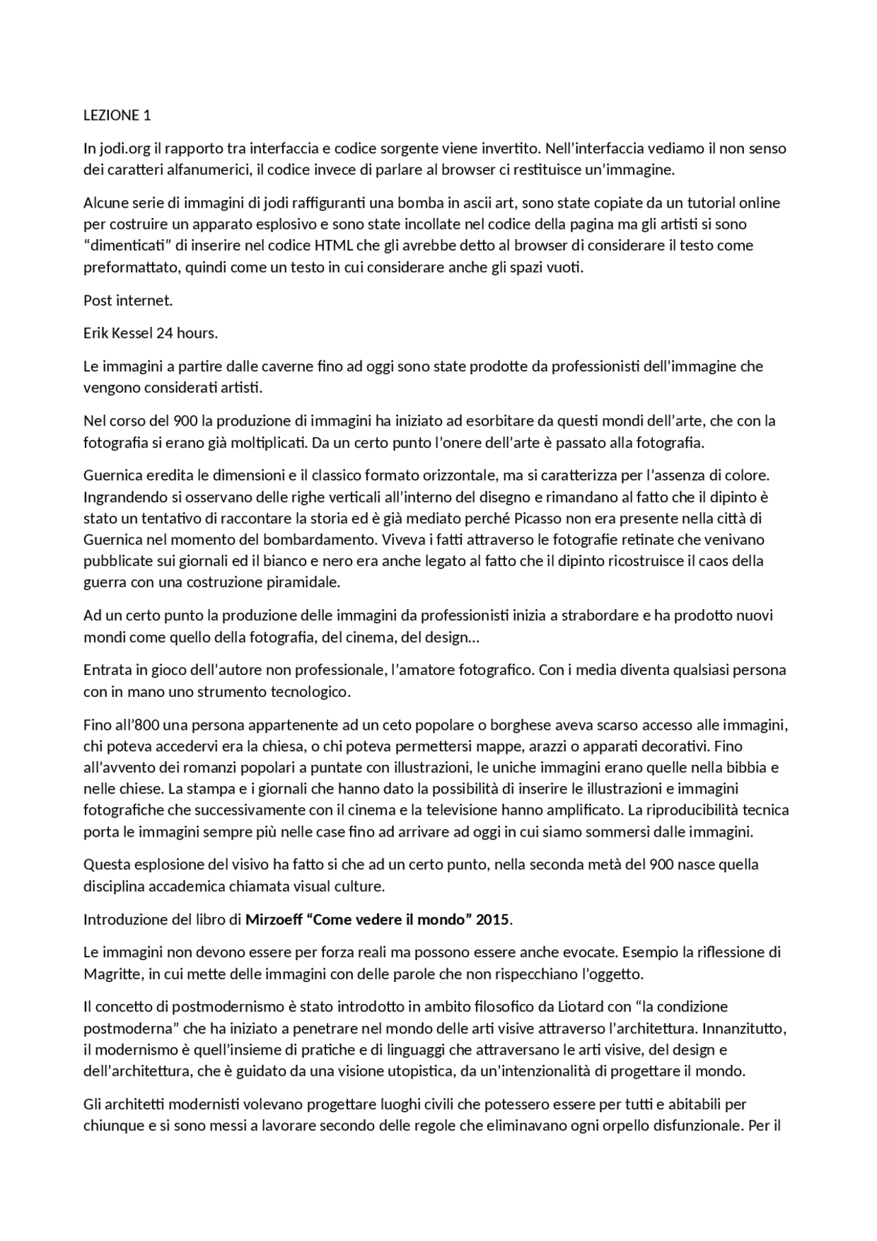 Storia E Forme Della Comunicazione Visuale Appunti Di Comunicazione