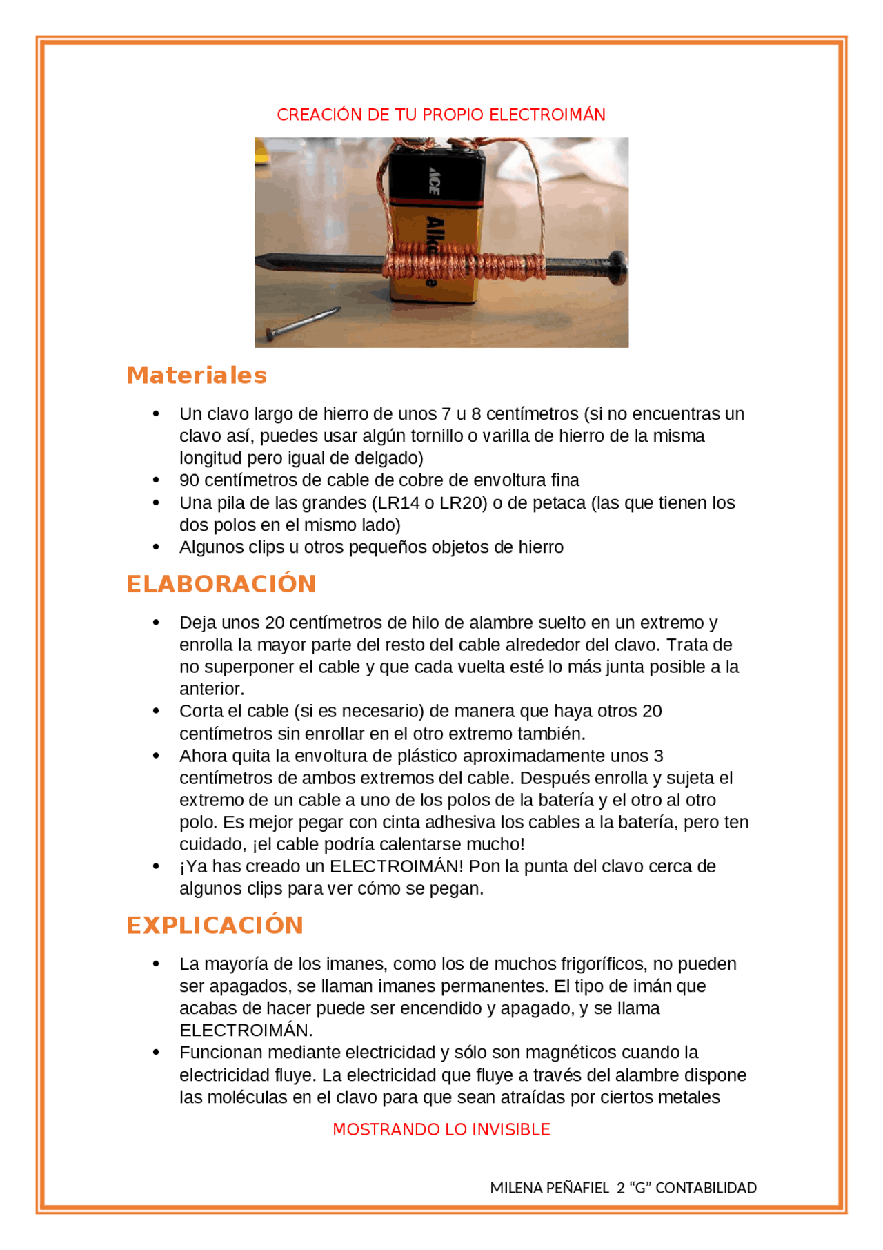 PROYECTOS DE FÍSICA CASEROS | Guías, Proyectos, Investigaciones de ...