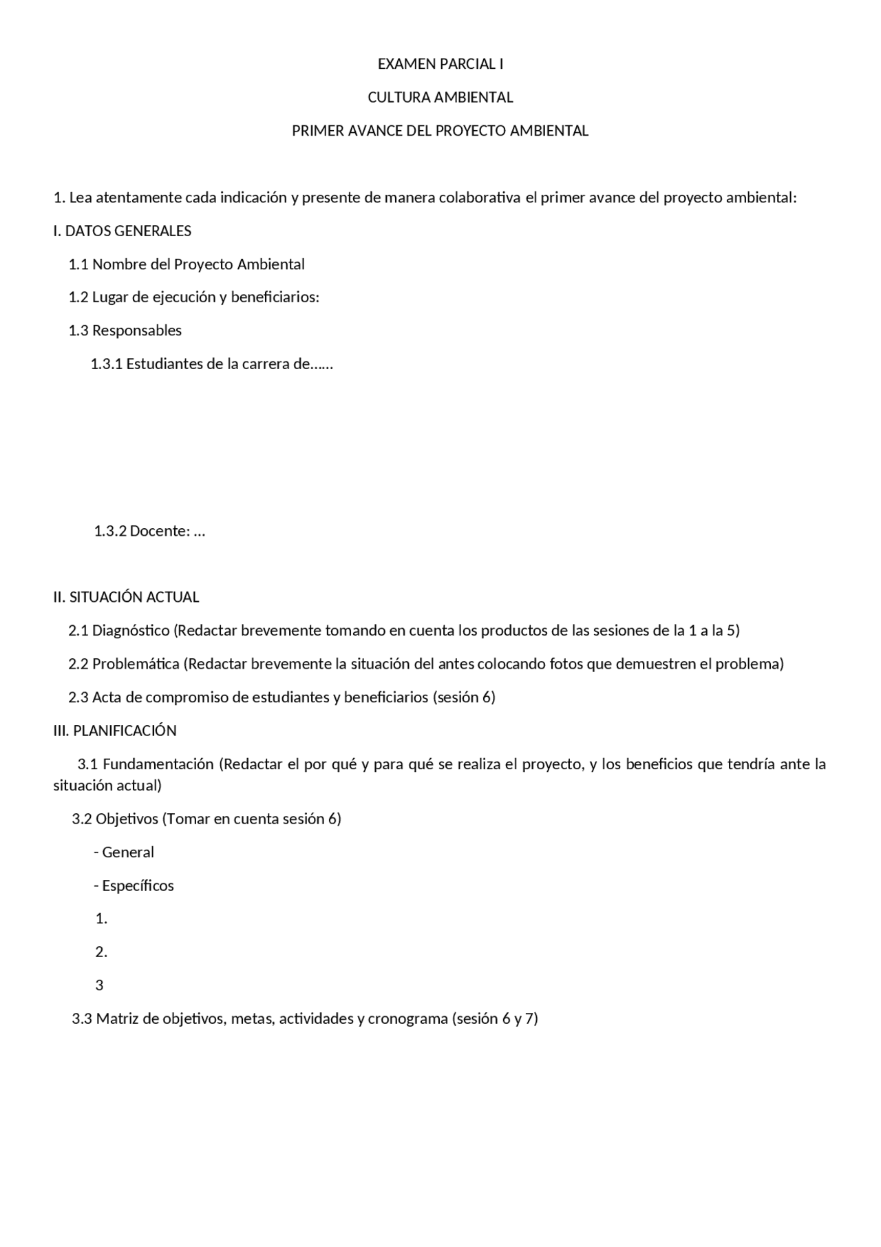 Examen Parcial Universitario Exámenes Selectividad De Derecho Docsity