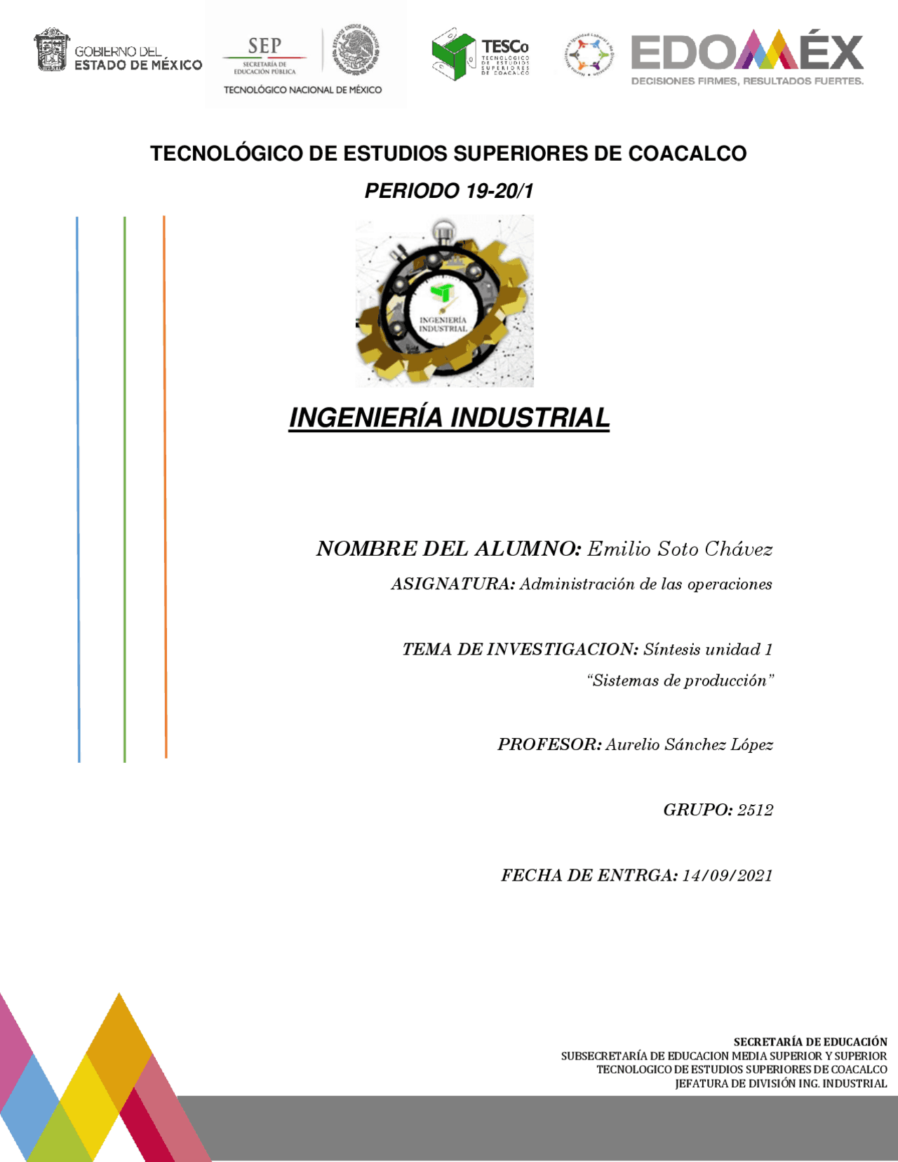 Sistesis De La Materia A Ver Resúmenes De Gestión De Calidad Docsity