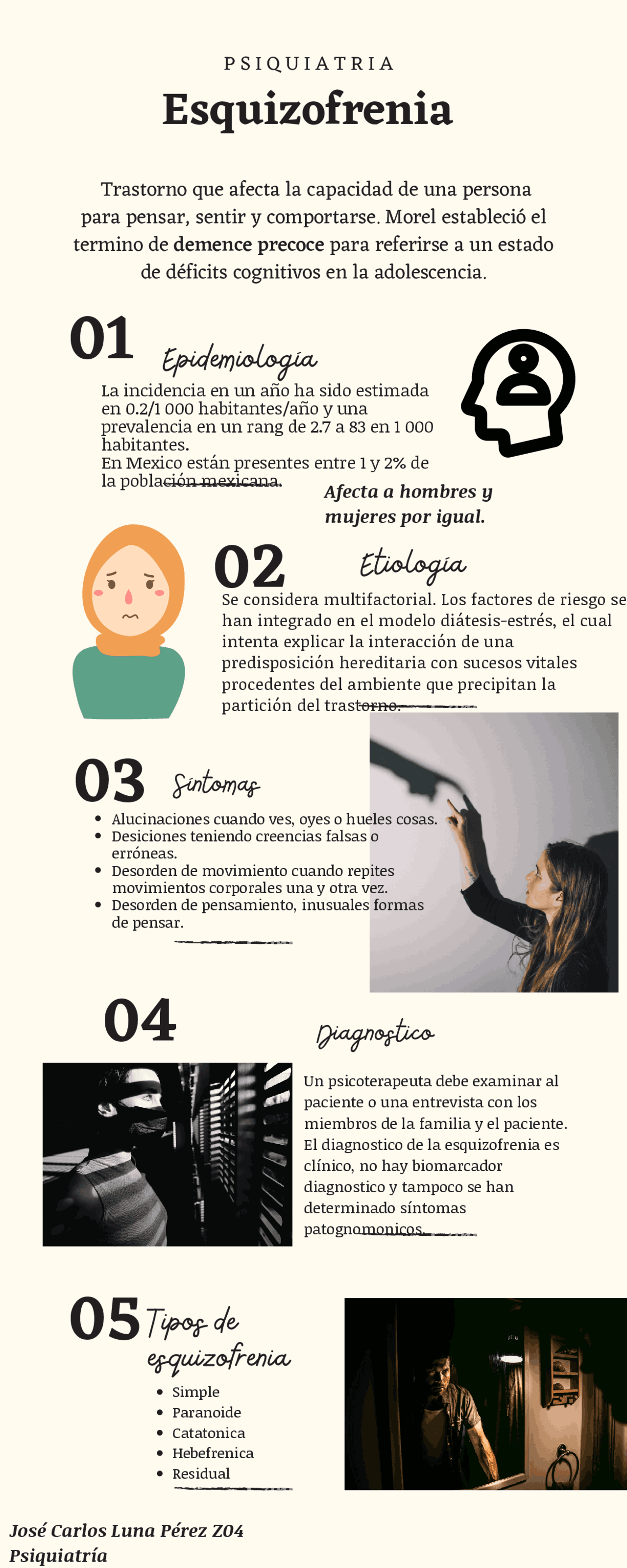 Esquizofrenia: Incidencia, Síntomas y Tipos | Apuntes de Psiquiatría ...