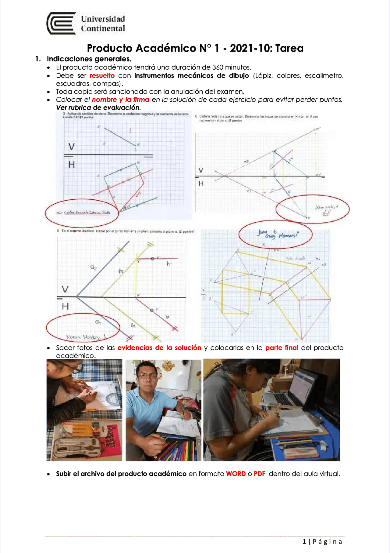 Practicas Y Ejercicios Resueltos Ejercicios De Geometría Descriptiva
