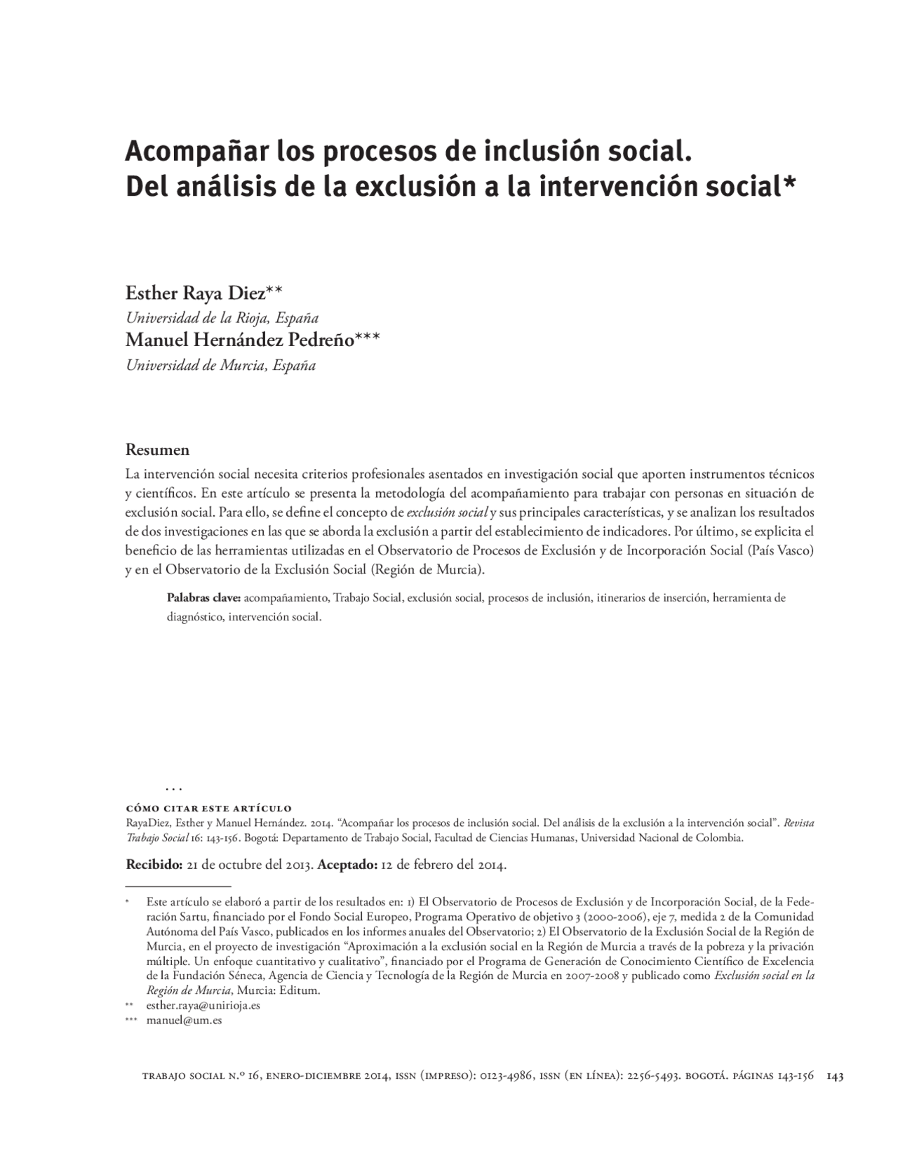 De La Exclusión A La Inclusión Apuntes De Psicología Docsity