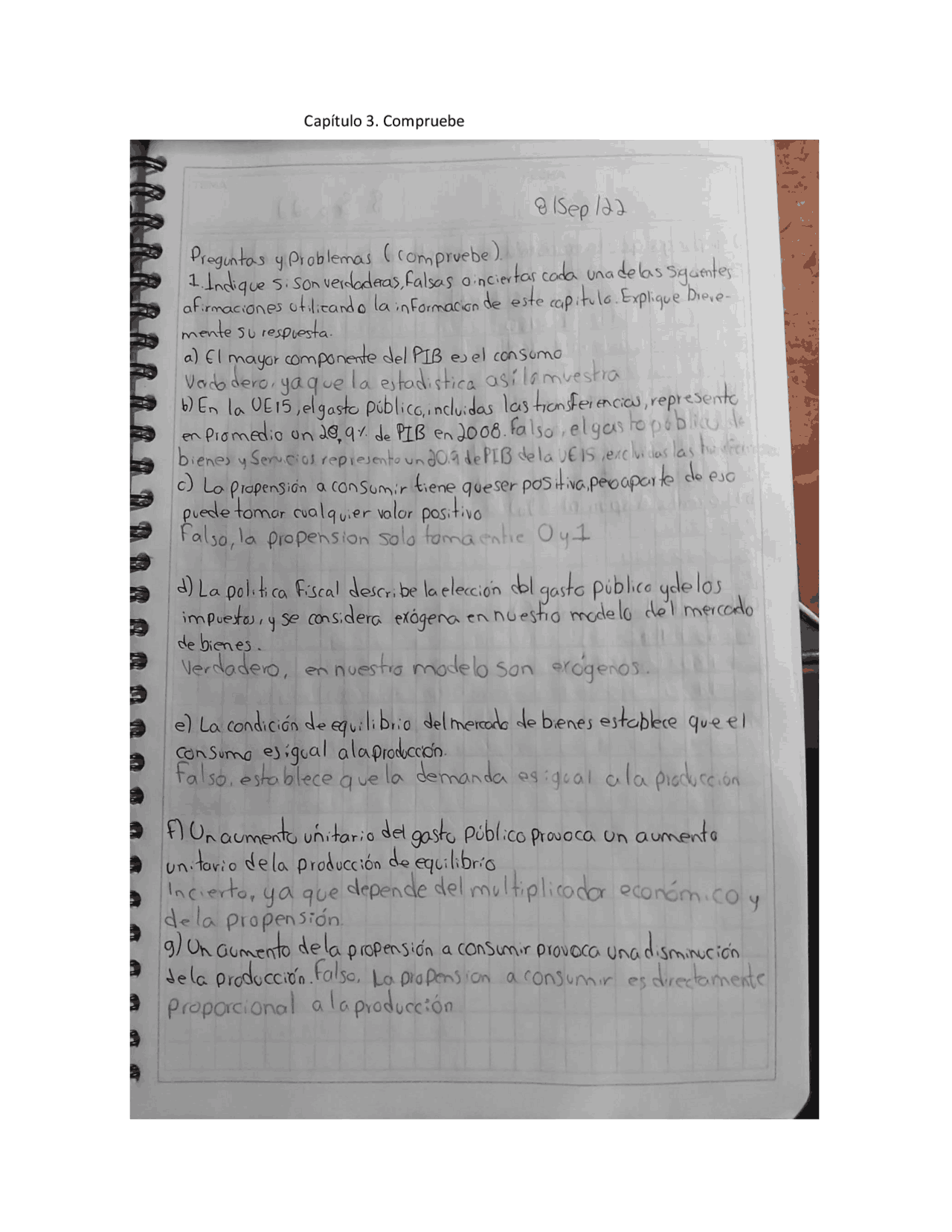 Capitulos 3 Y 4 Libro De Blanchard Resúmenes De Macroeconomía Docsity