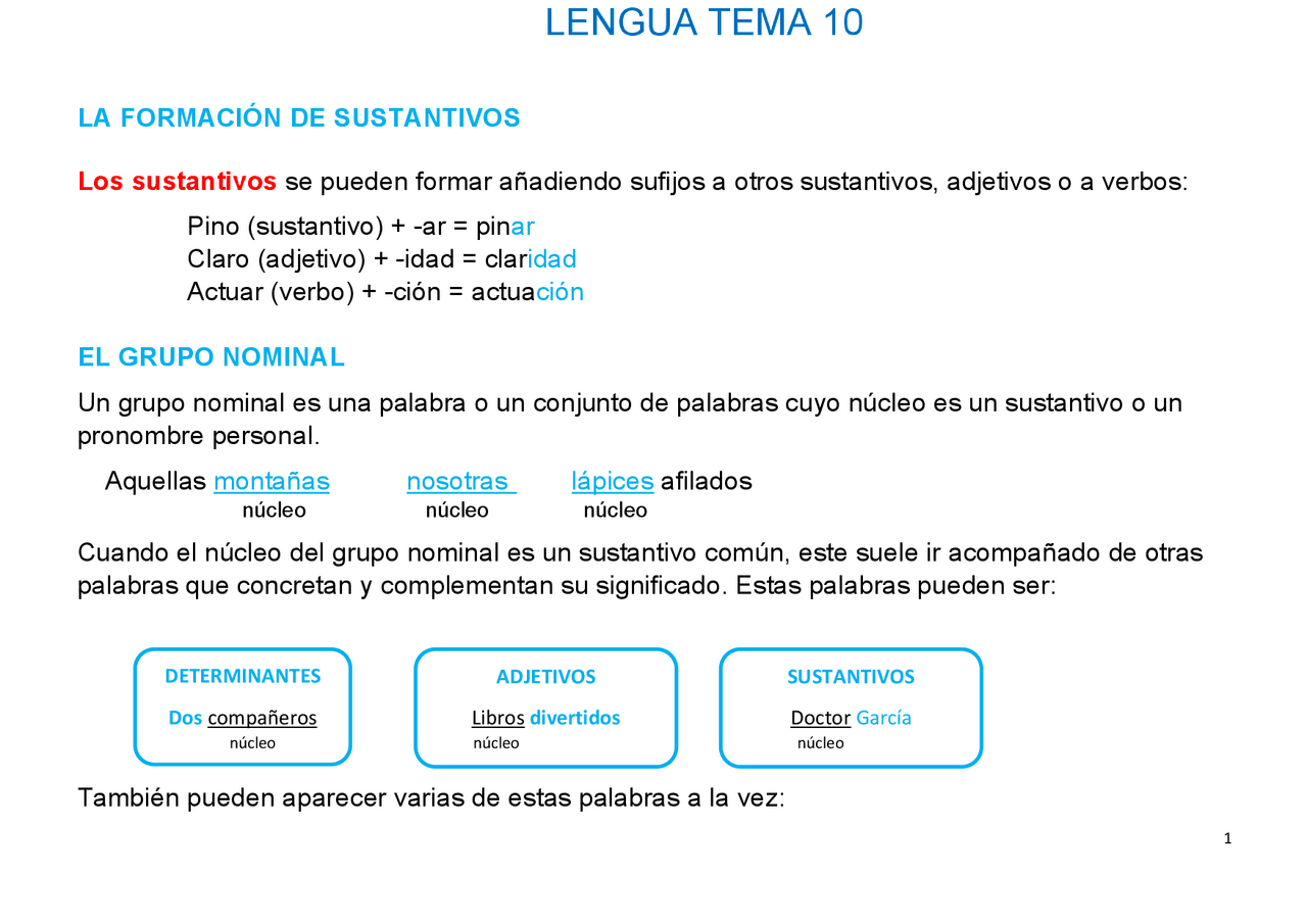 Lengua Tema 10 5º Primaria Sm Resúmenes De Lengua Y Literatura Docsity