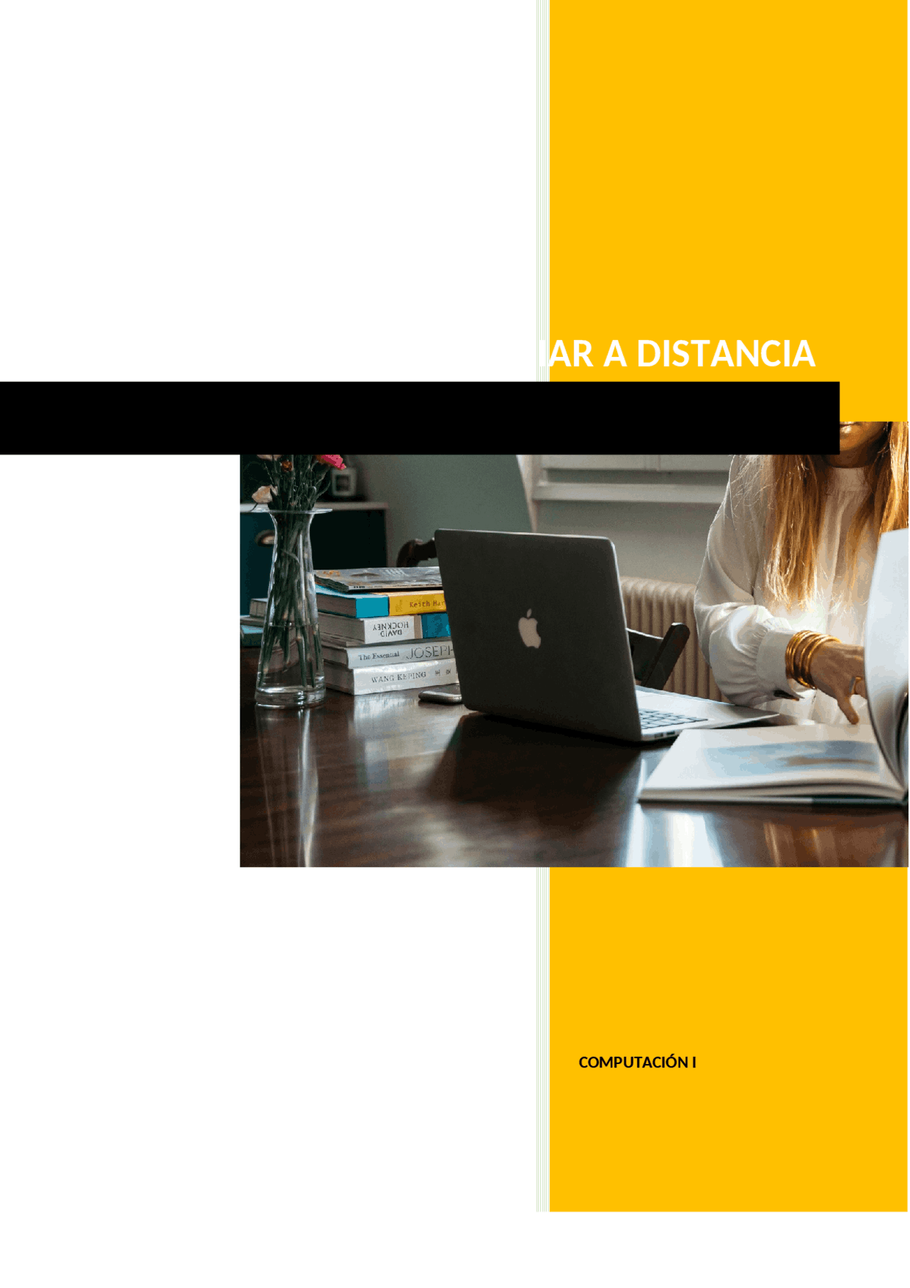 Material informativo de computo I | Apuntes de Contabilidad | Docsity