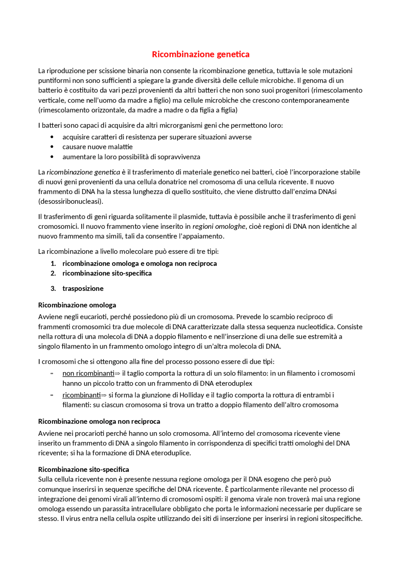 Appunti Microbiologia 2 Appunti Di Microbiologia Docsity