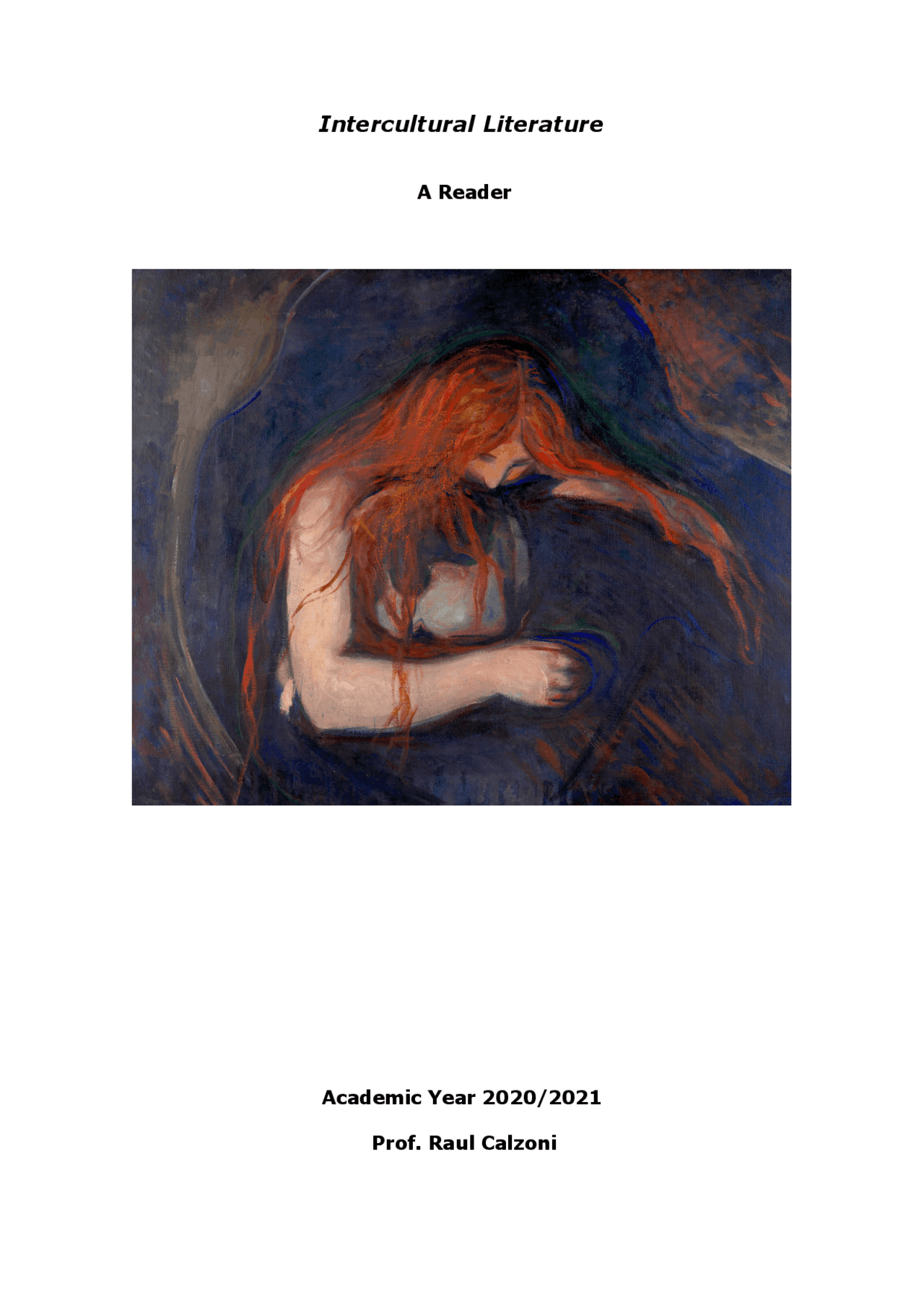 Reader Del Professore Schemi E Mappe Concettuali Di Letteratura Docsity
