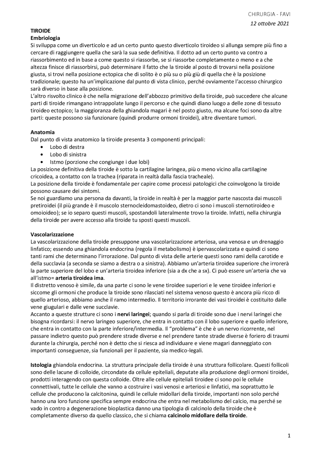 Chirurgia Generale Completa Appunti Di Chirurgia Generale Docsity