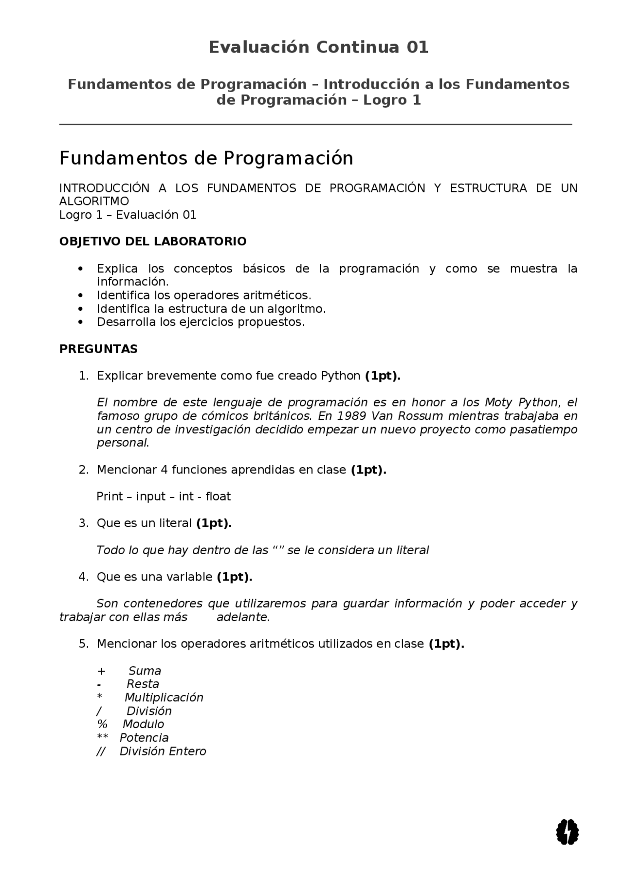 Evaluacion Continua I Python Exámenes Selectividad De Informática