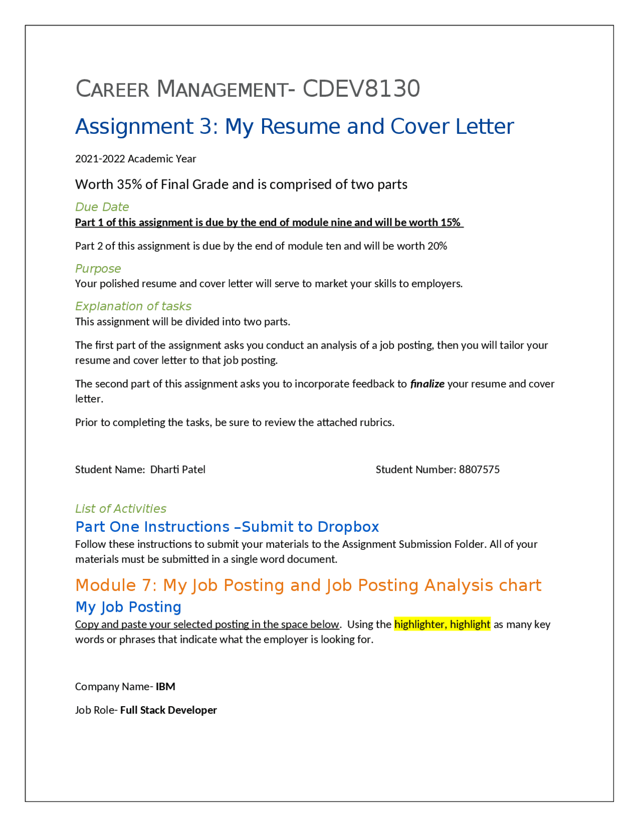 Computer science STUDENTS will need this assignmnet | Exercises Computer science | Docsity