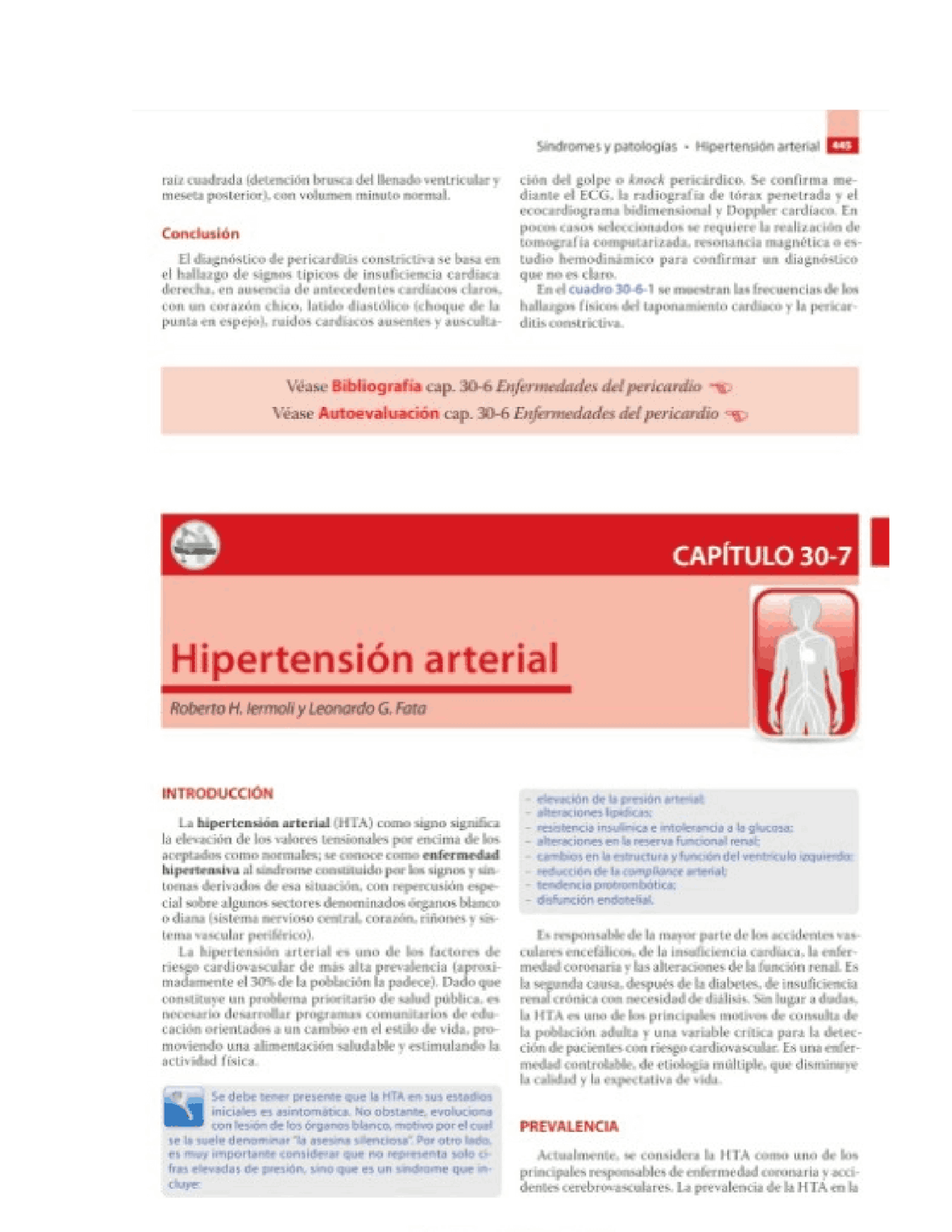 Hipertensión Arterial Resúmenes De Cardiología Docsity