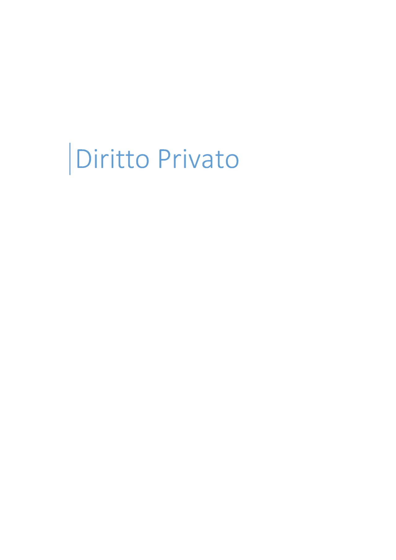 Riassunto Diritto Privato Schemi E Mappe Concettuali Di Diritto