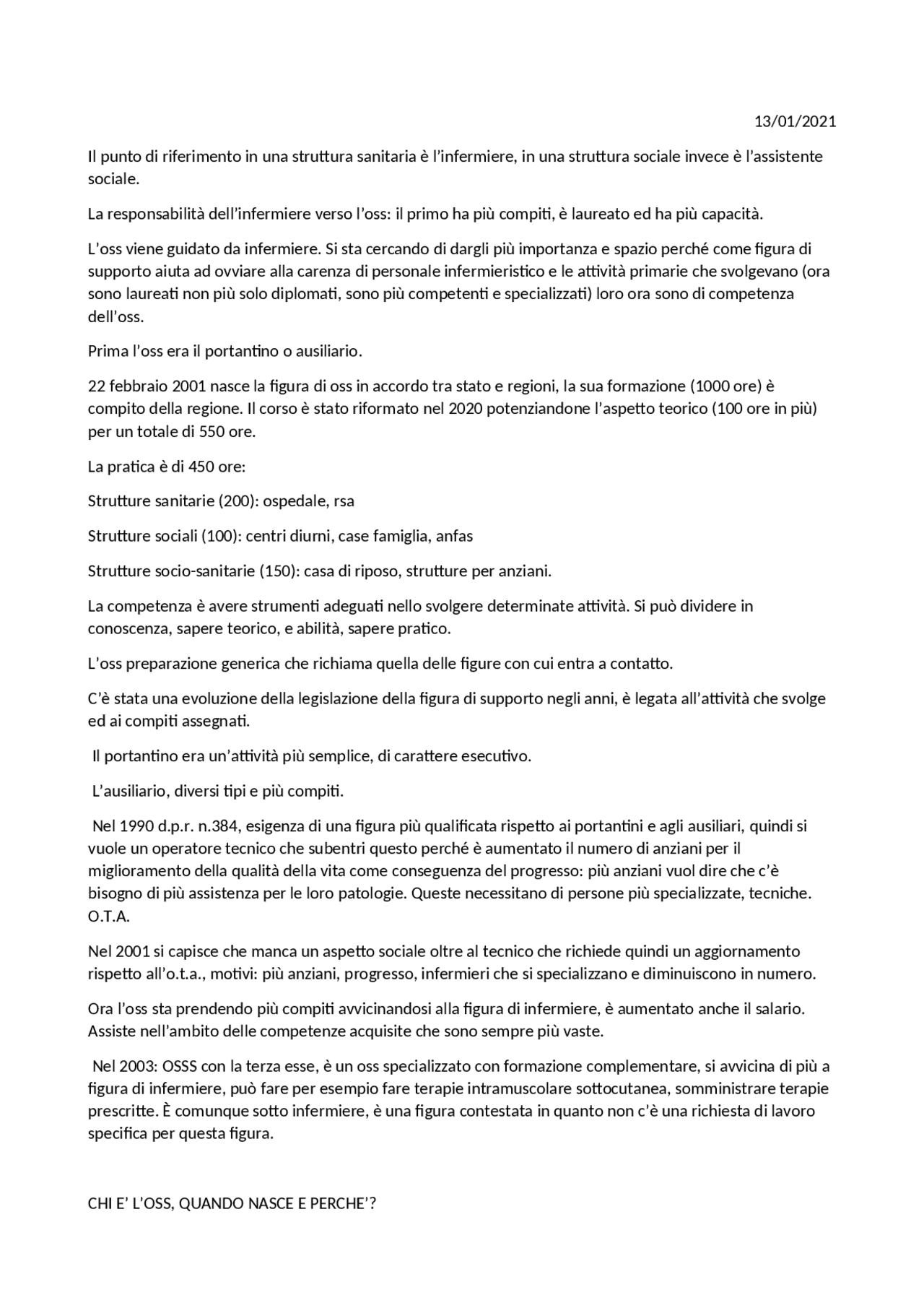 Appunti Di Diritto Per Oss Schemi E Mappe Concettuali Di Diritto