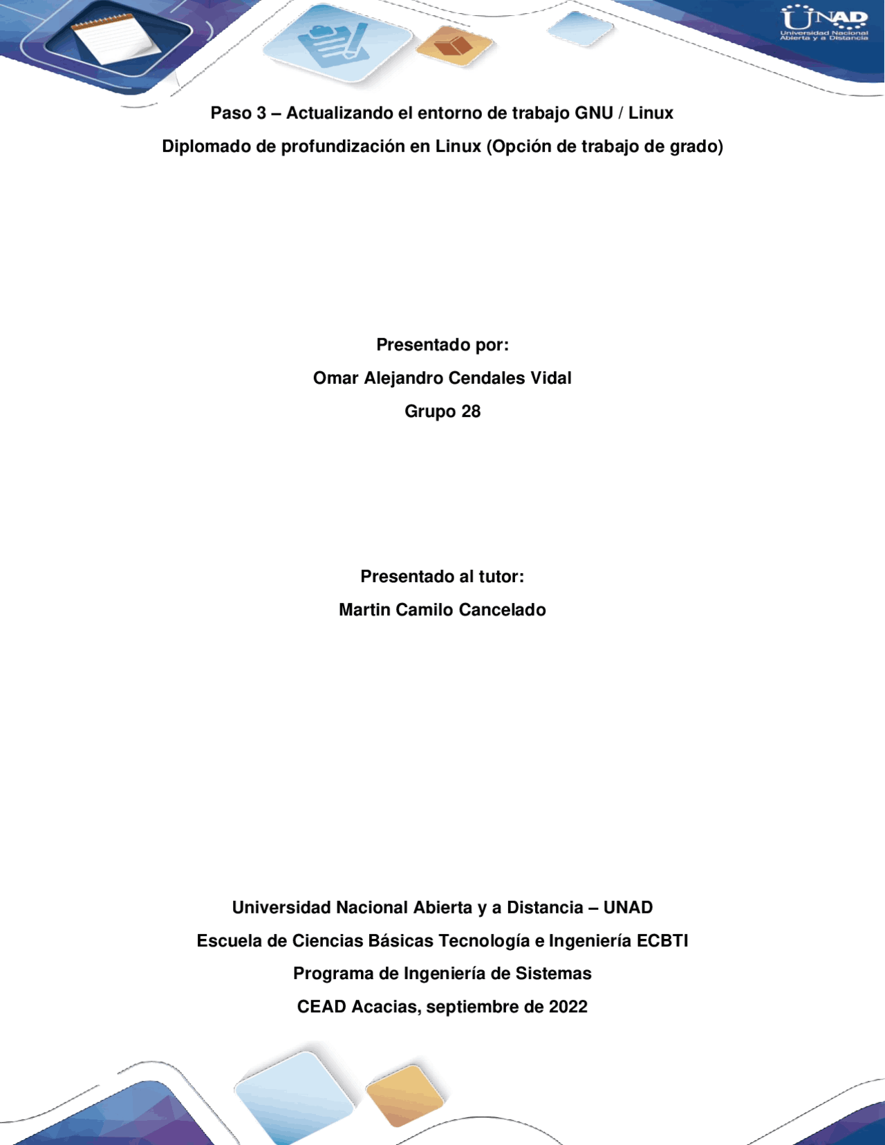 Linux paso 3 trabajo resuelto | Apuntes de Competencias en Linux | Docsity