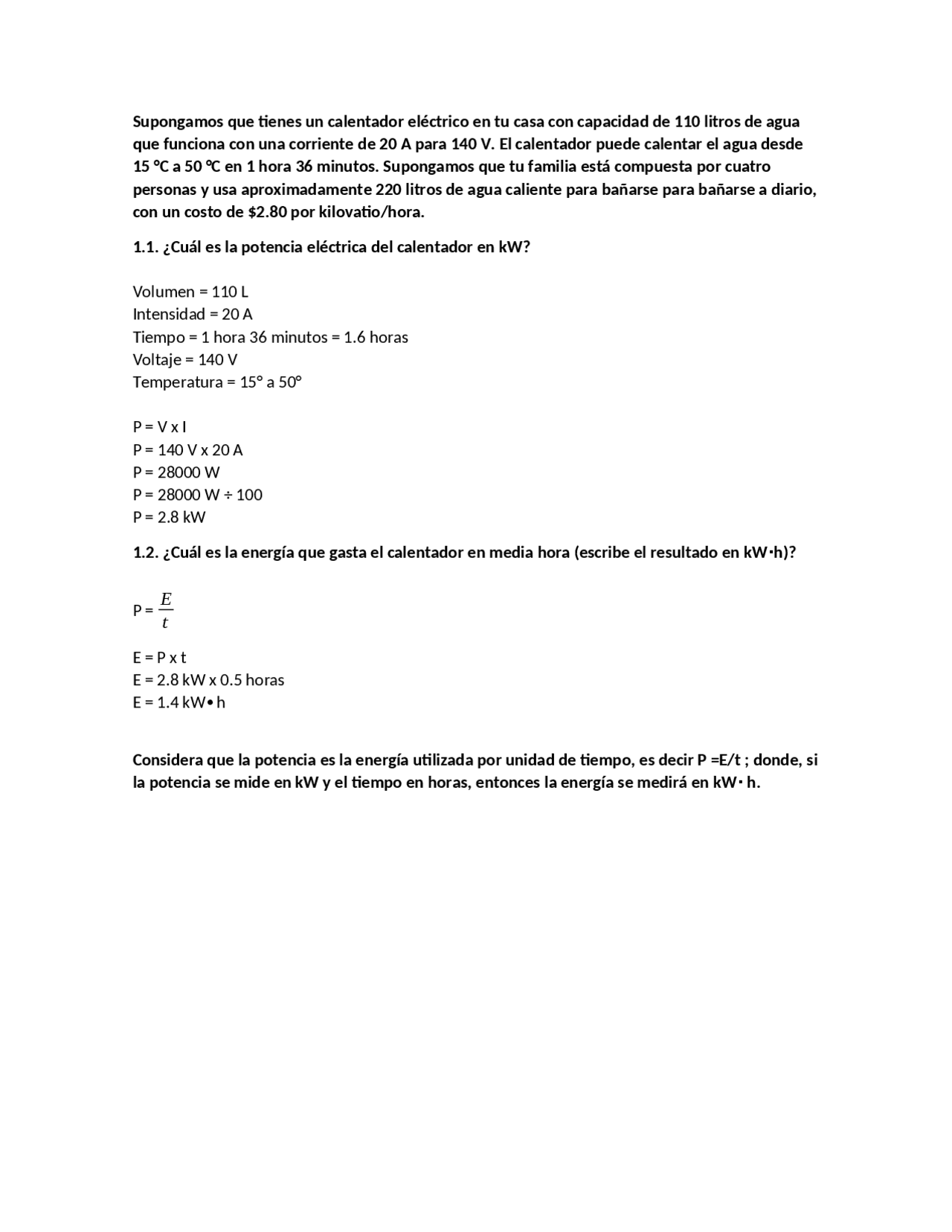 Resumen De Los Ejercicios Resúmenes De Física Docsity