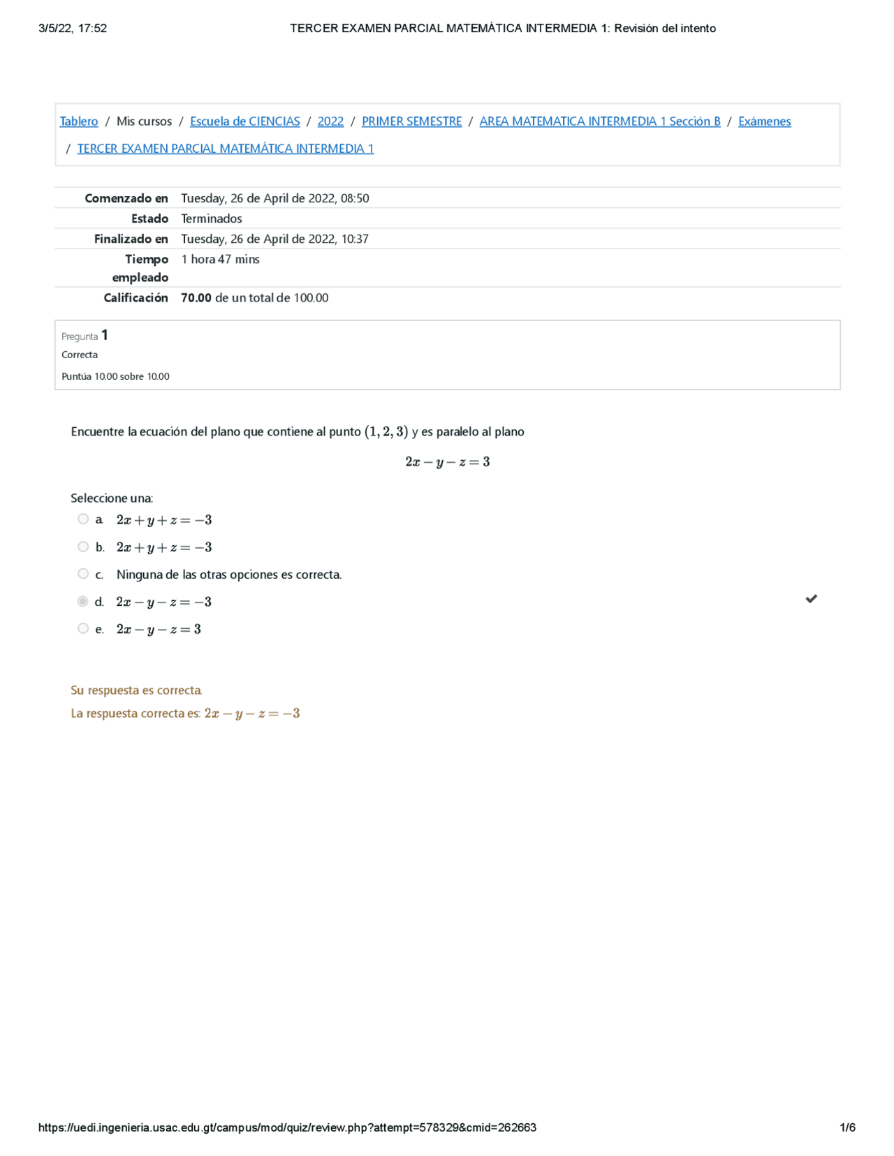 Resolucion De Parciales Apuntes De Física Matemática Docsity