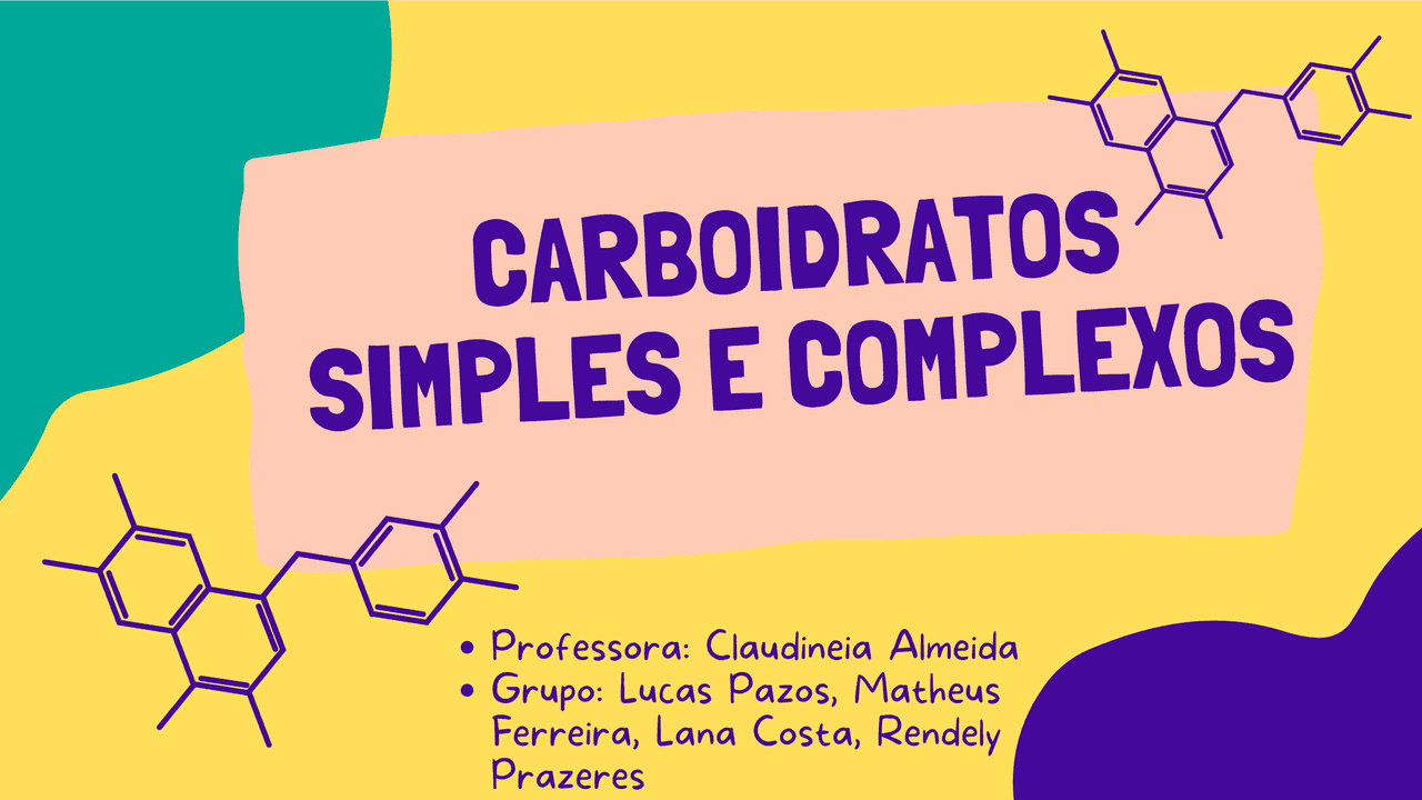 Carboidratos E Suas Estruturas Resumos Bioquímica Docsity
