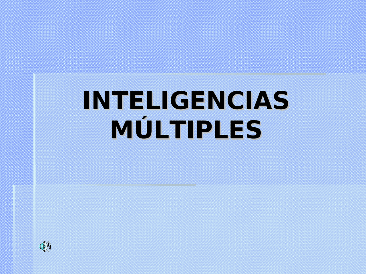 INTELIGENCIAS MULTIPLES | Diapositivas de Psicología | Docsity