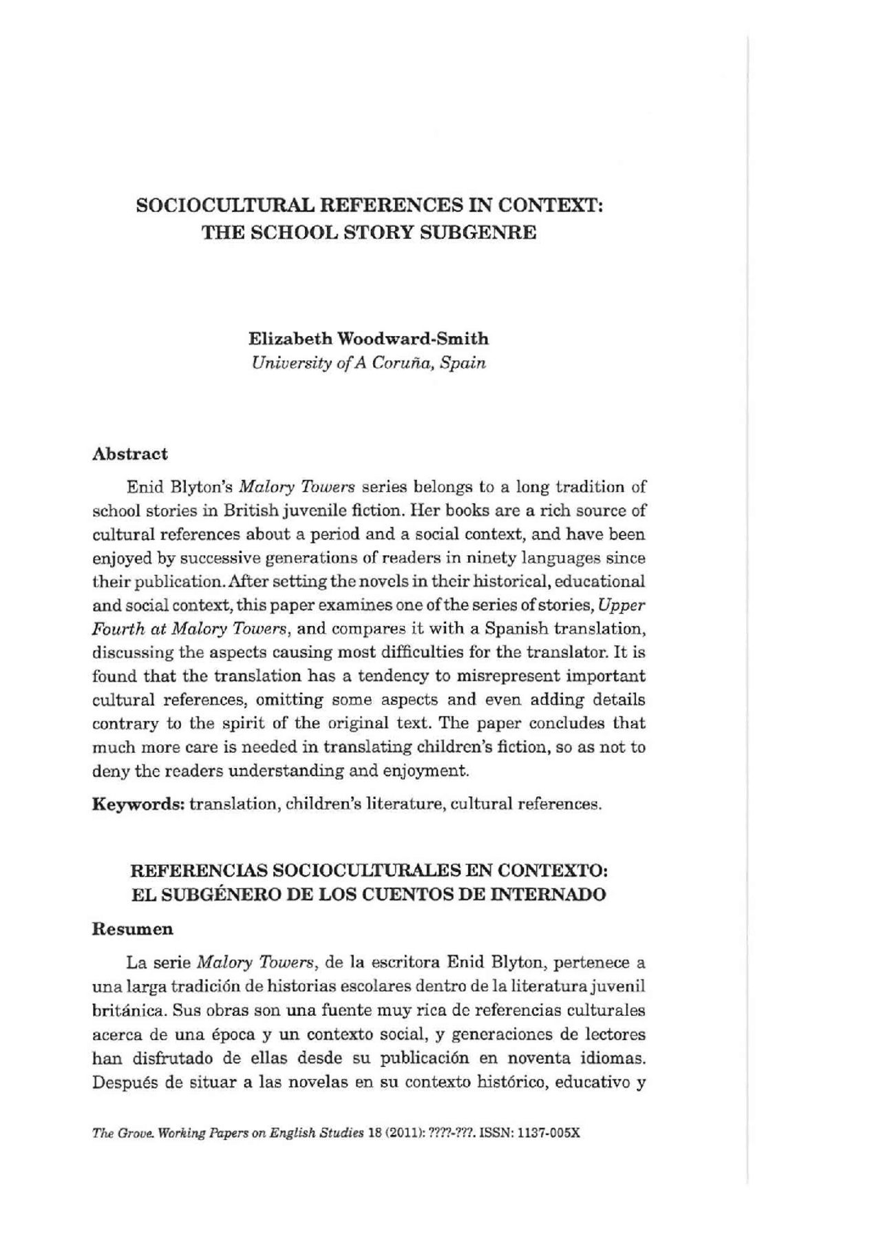 Sociocultural References In Context Apuntes De Literatura Docsity