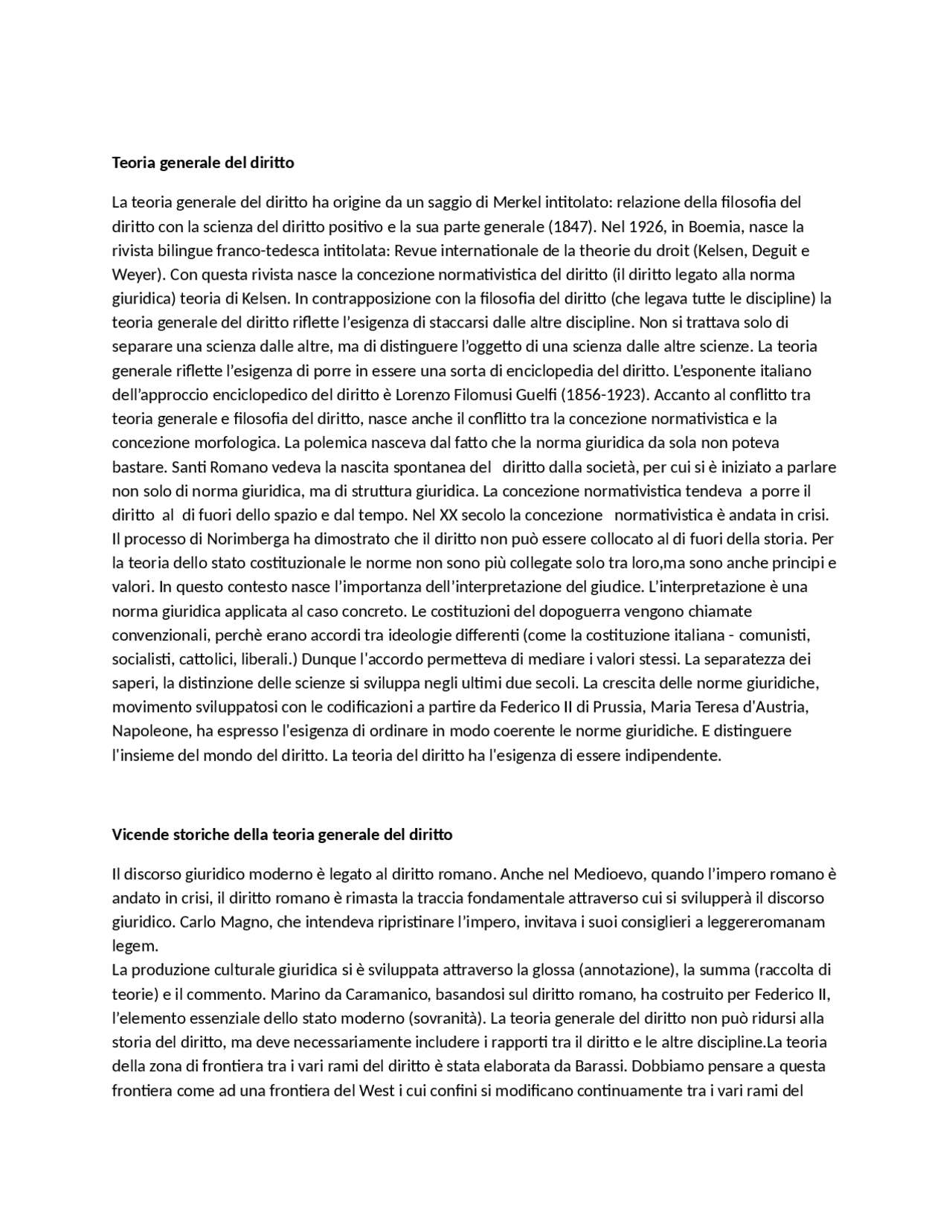 Teoria Generale Del Diritto Monografías Ensayos De Teoria Generale