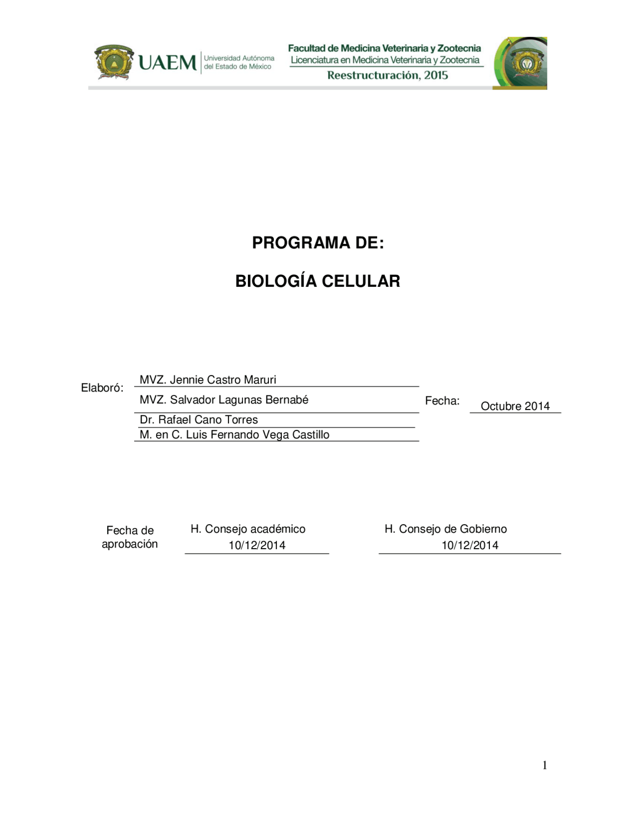 Programa De BiologÍa Celular Monografías Ensayos De Biología Docsity