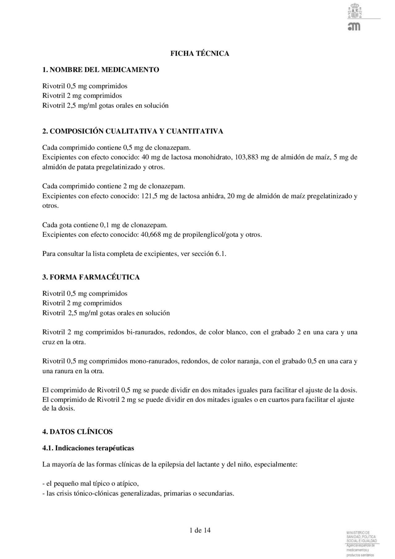 Ficha Técnica Monografías Ensayos De Farmacocinética Docsity