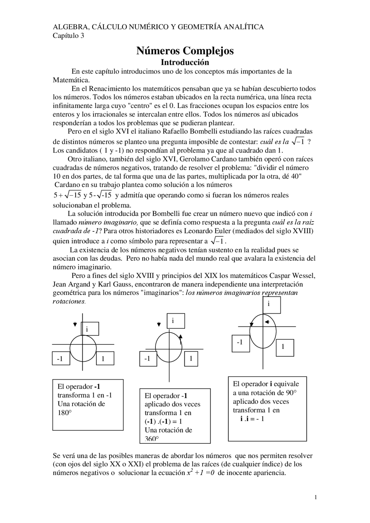 Números Complejos Exercices De Calcul Docsity