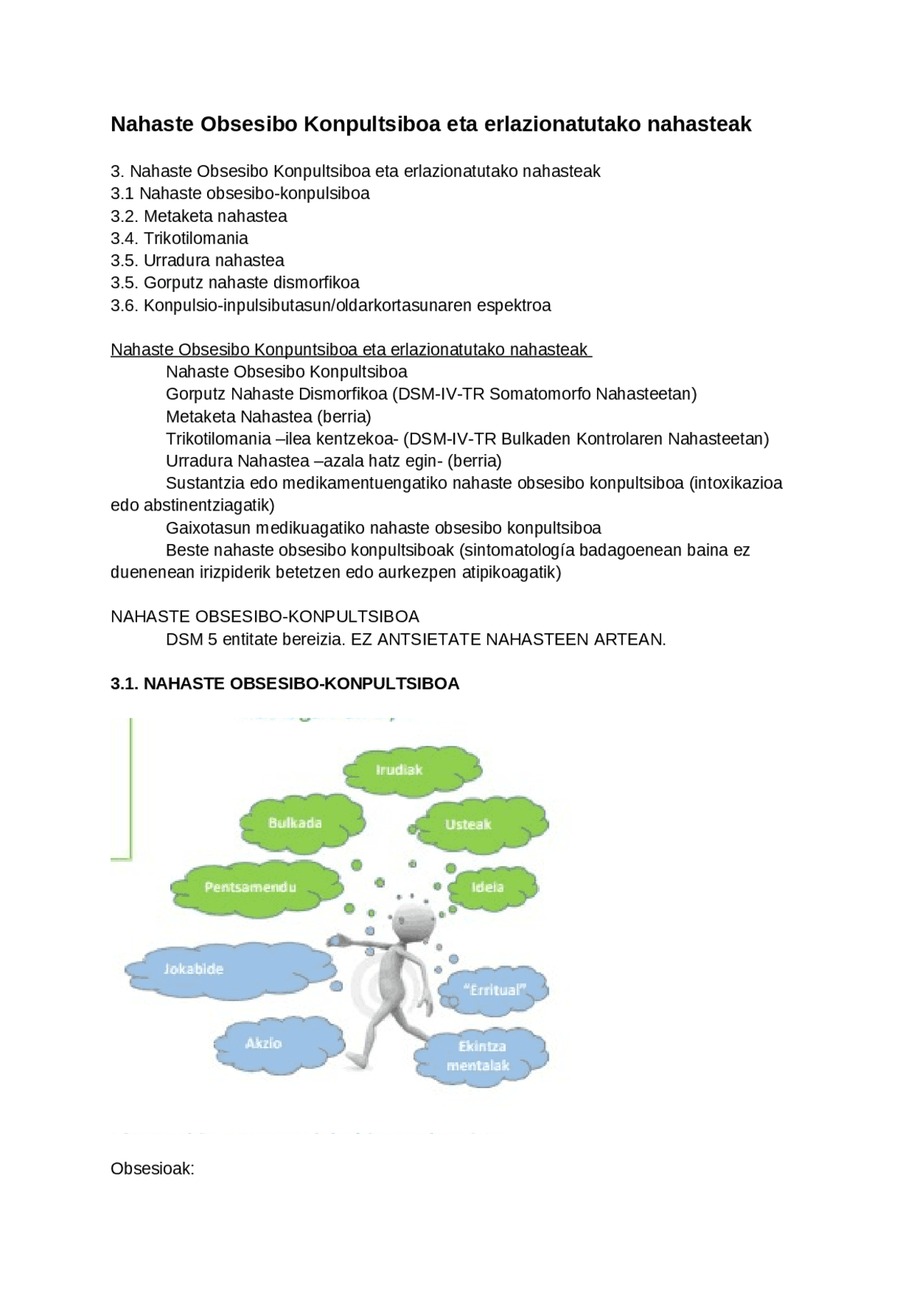 Psikopatologia Apunteak Apuntes De Psicopatología Docsity