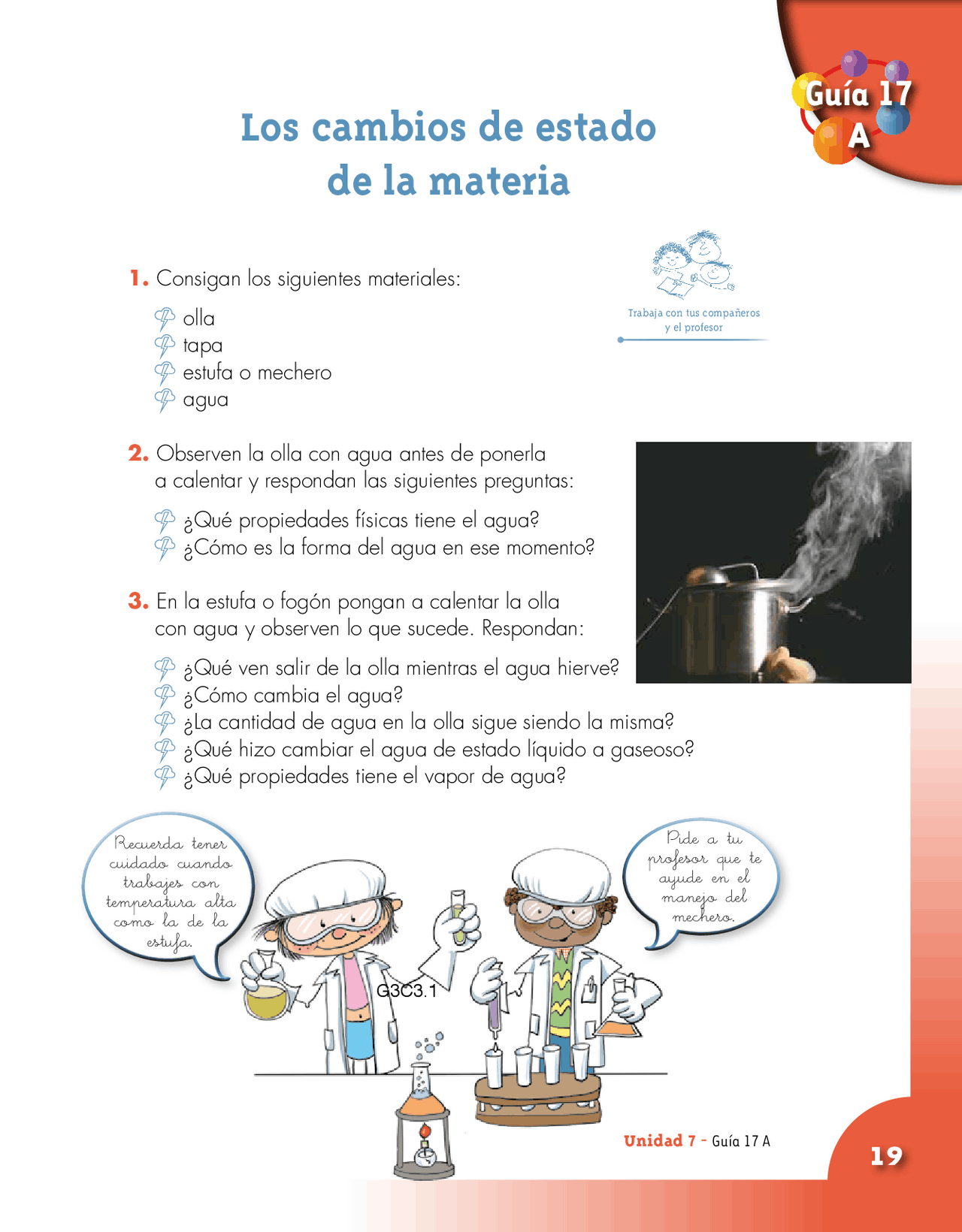 Los cambios de estado de la materia | Diapositivas de Ciencias | Docsity